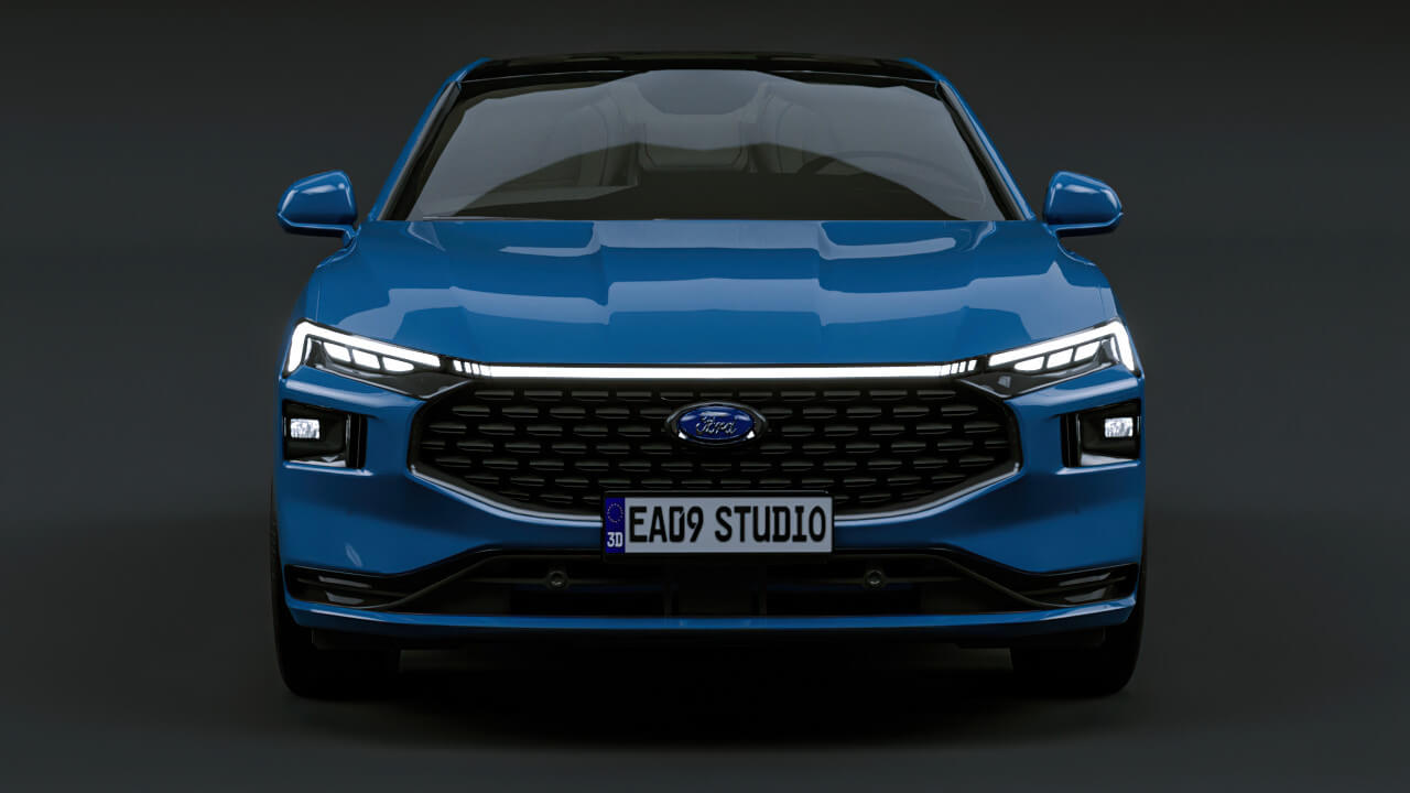 Ford Taurus 2023 - 3D Model by EA09studio