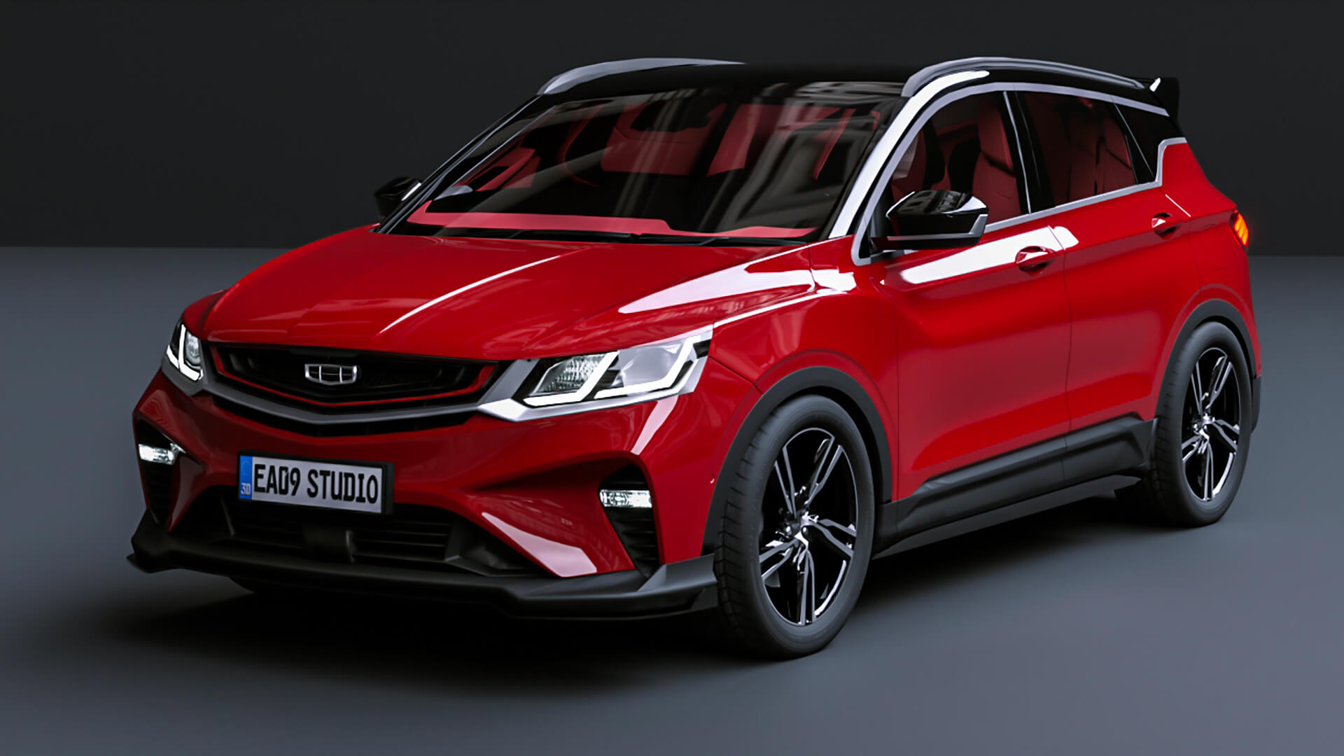 Geely Coolray - 3D Model by EA09studio