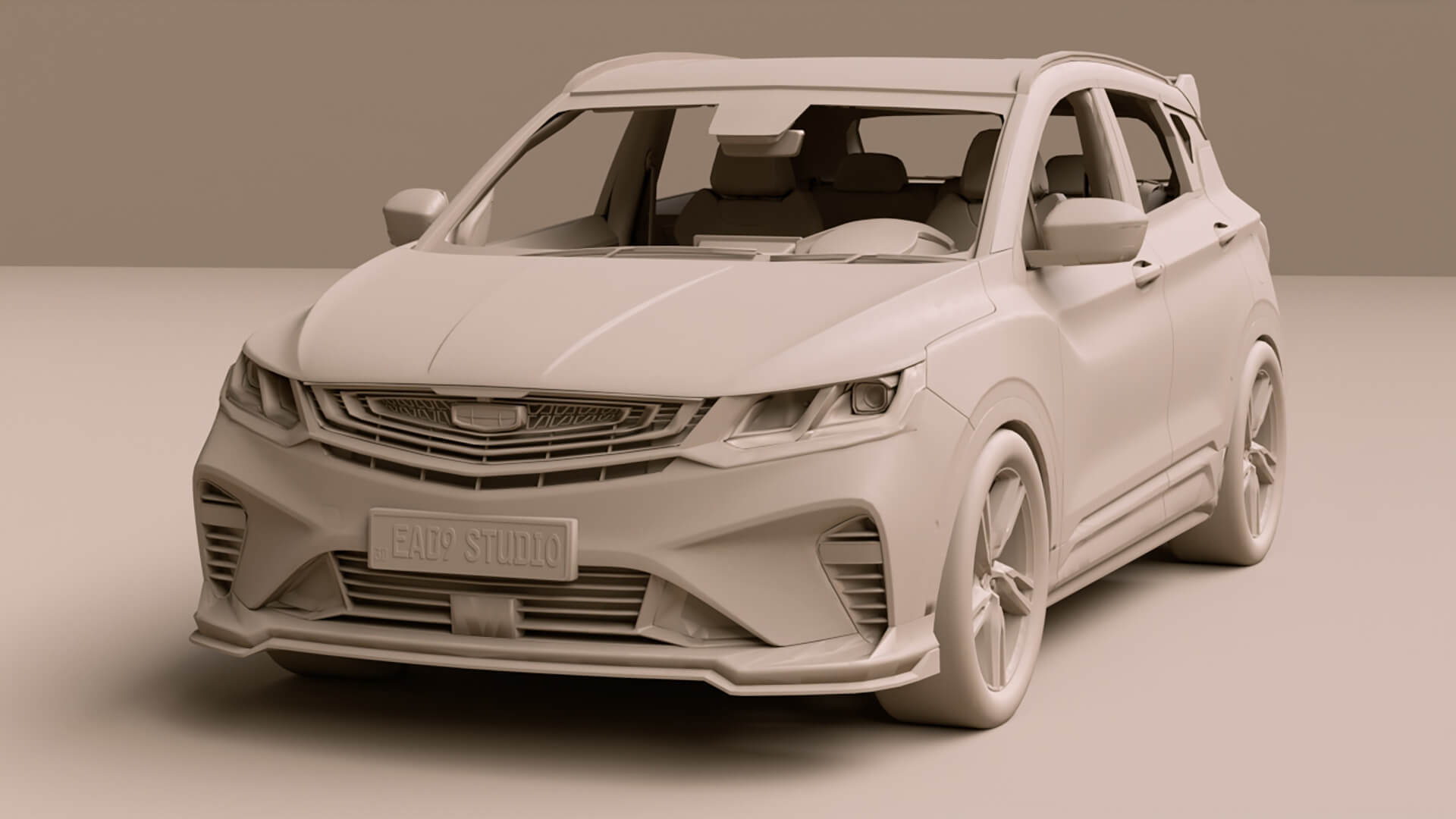 Geely Coolray - 3D Model by EA09studio