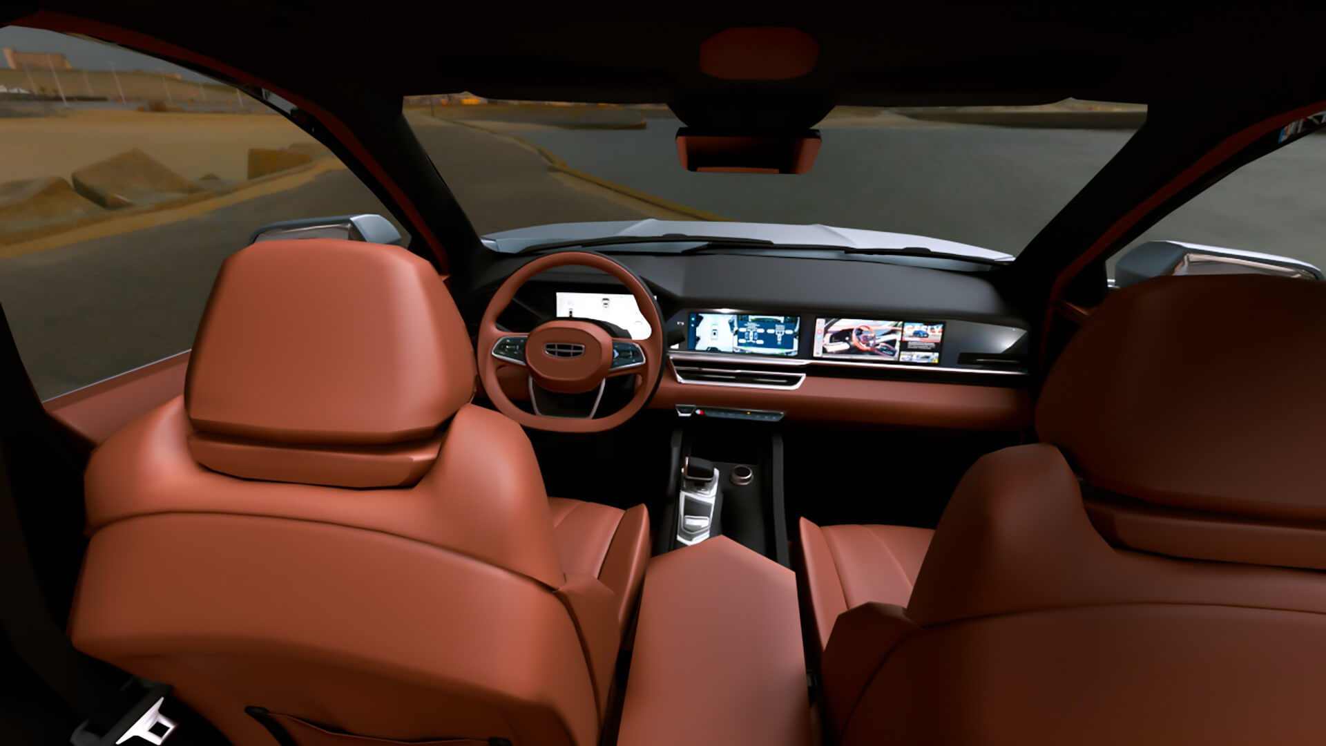 Geely Monjaro 2025 - 3D Model by EA09studio