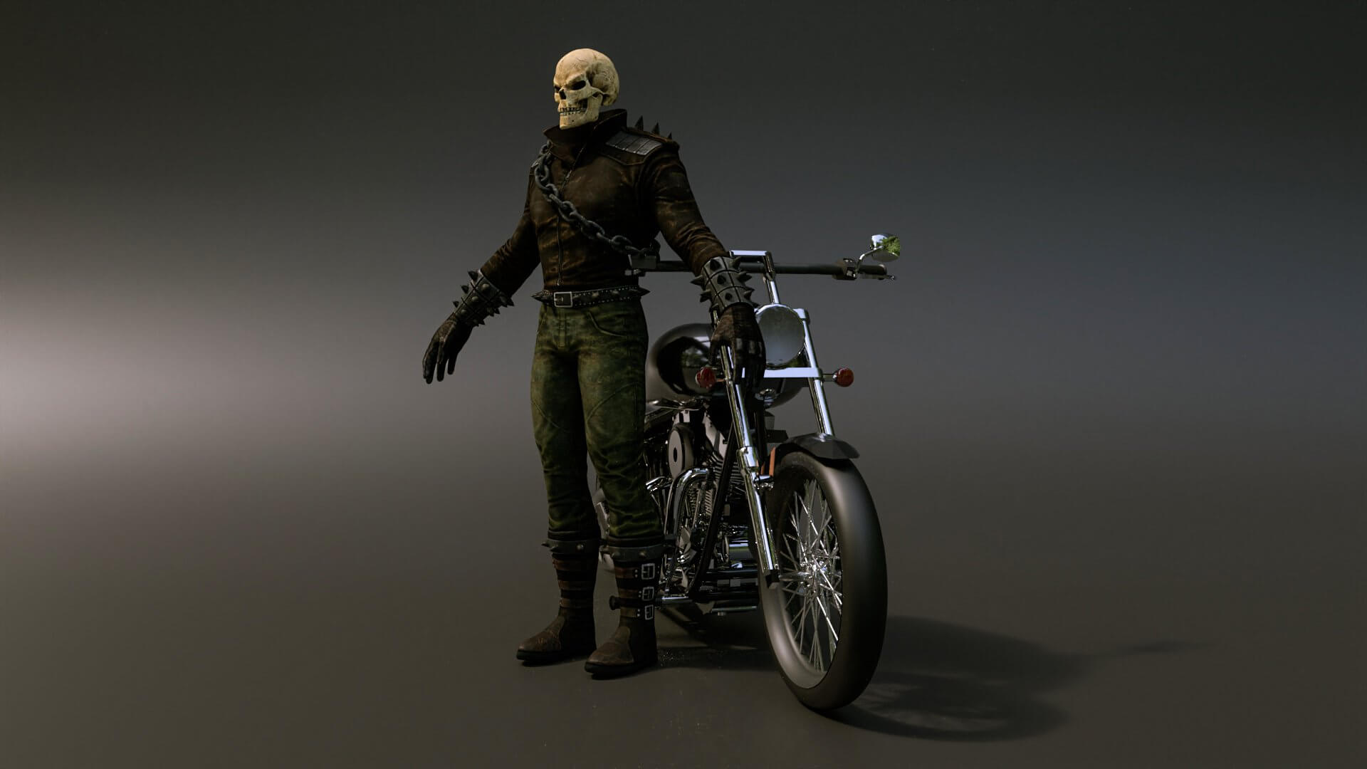 Ghost Rider - 3D Model by EA09studio