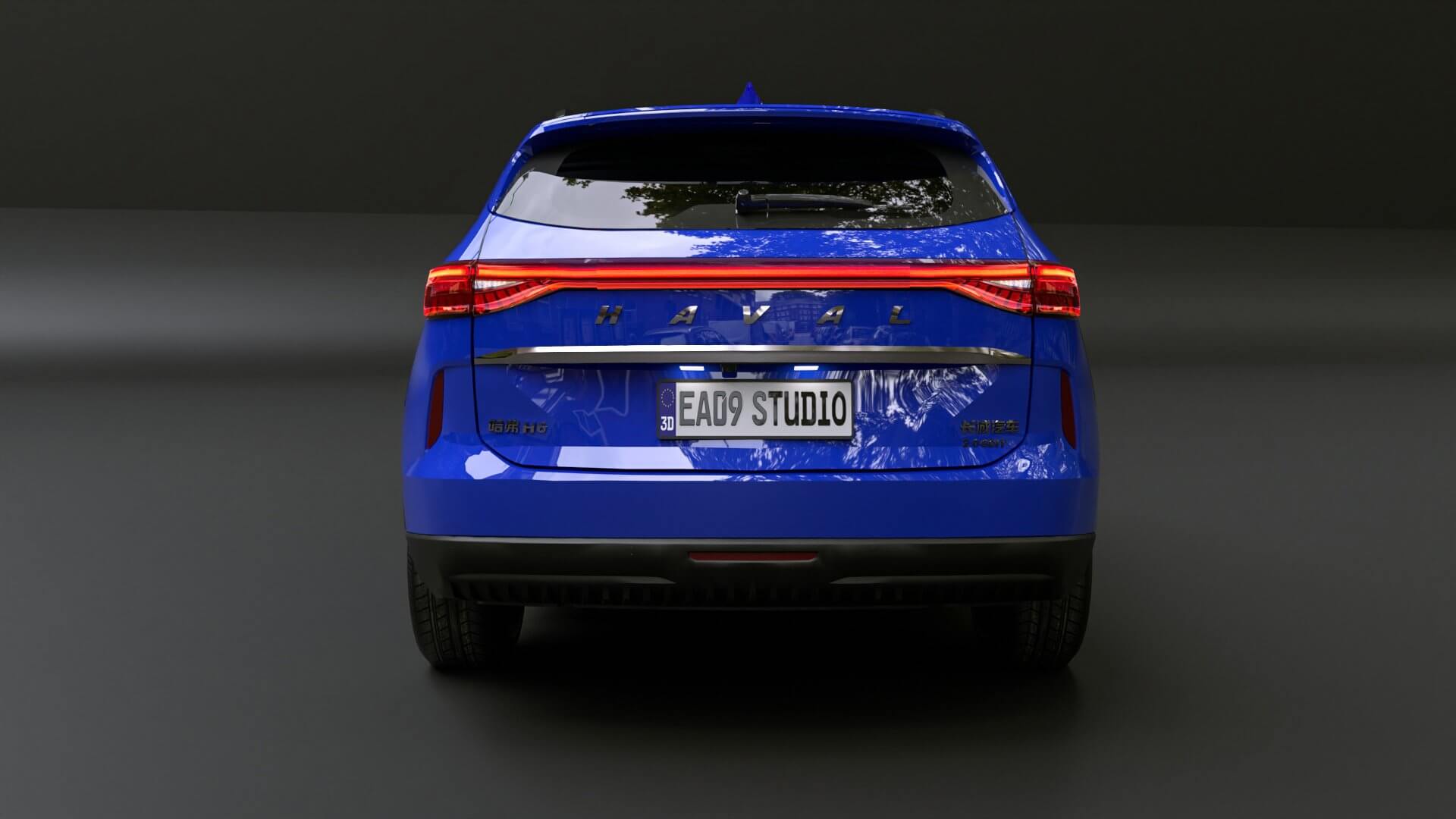 Haval H6 Hybrid 2022 - 3D Model by EA09studio