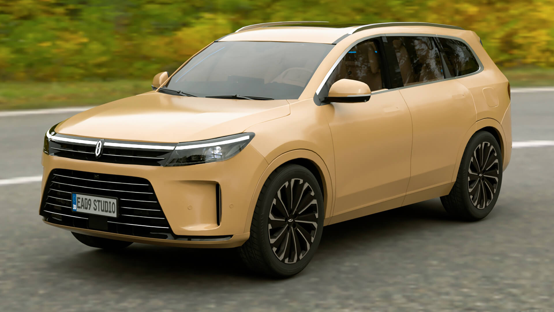 Huawei Aito M7 2024 - 3D Model by EA09studio