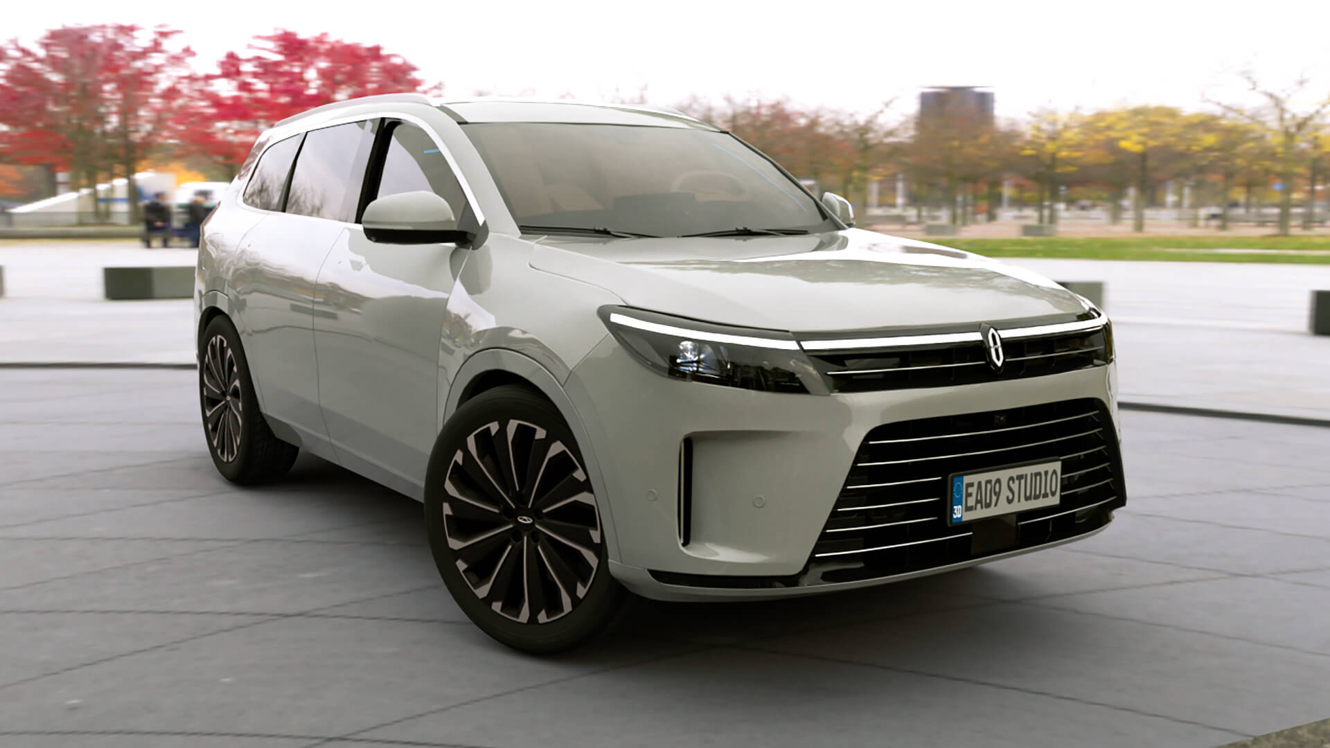 Huawei Aito M7 2024 - 3D Model by EA09studio