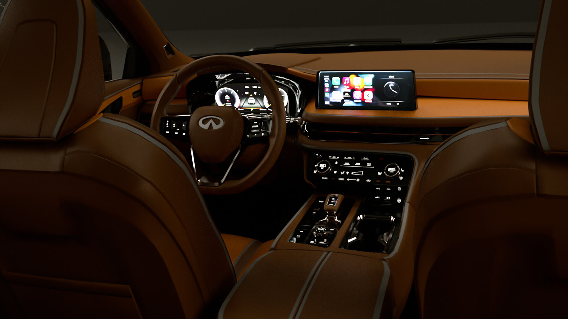 Infiniti QX60 2023 - 3D Model by EA09studio