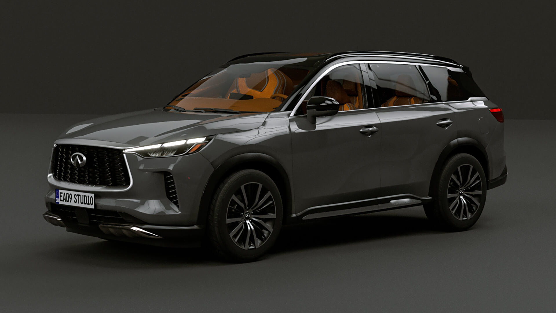 Infiniti QX60 2023 - 3D Model by EA09studio