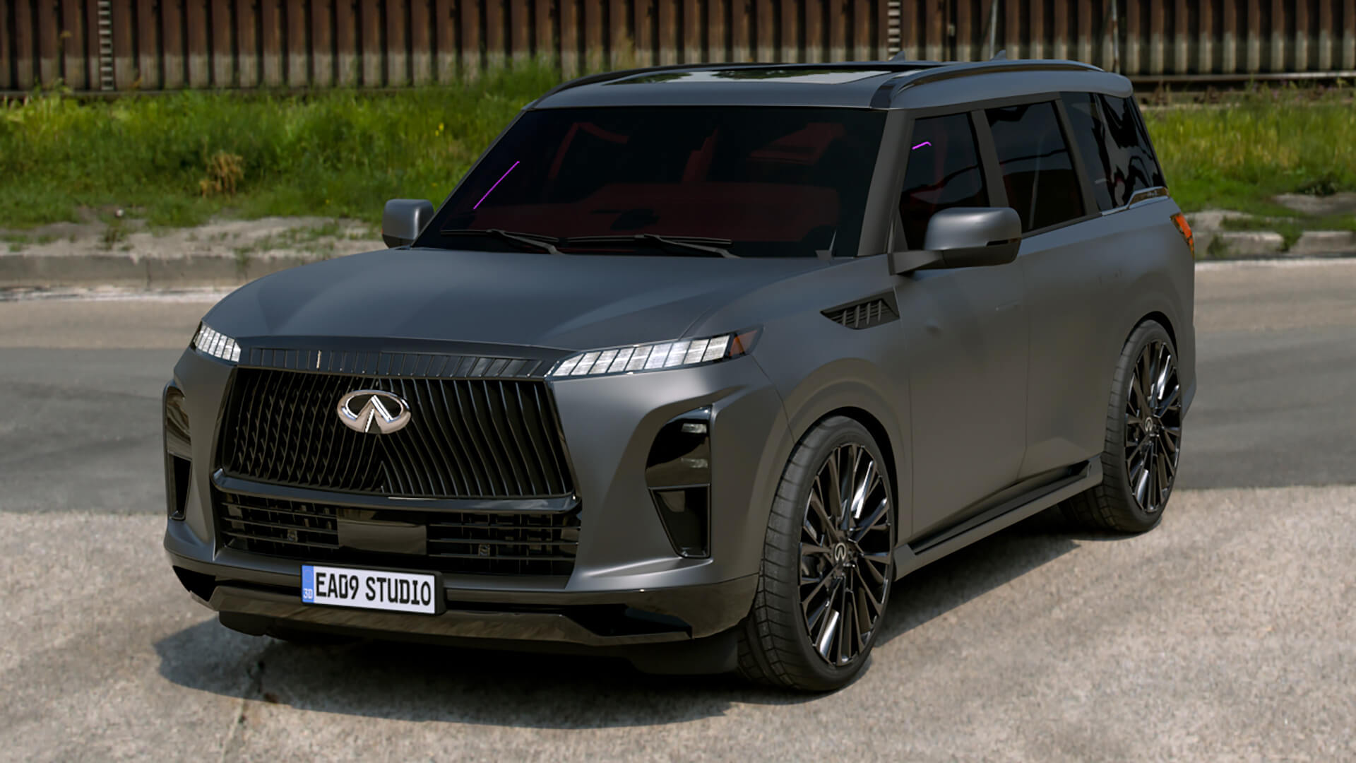 INFINITI QX80 AUTOGRAPH 2025 - 3D Model by EA09studio
