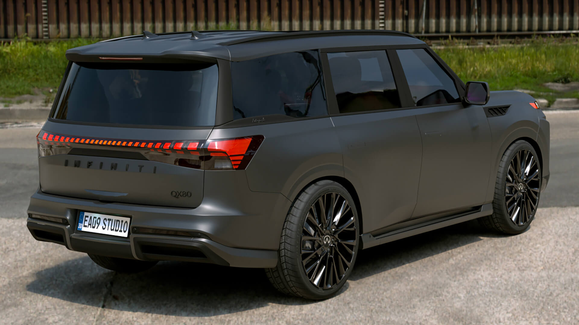 INFINITI QX80 AUTOGRAPH 2025 - 3D Model by EA09studio