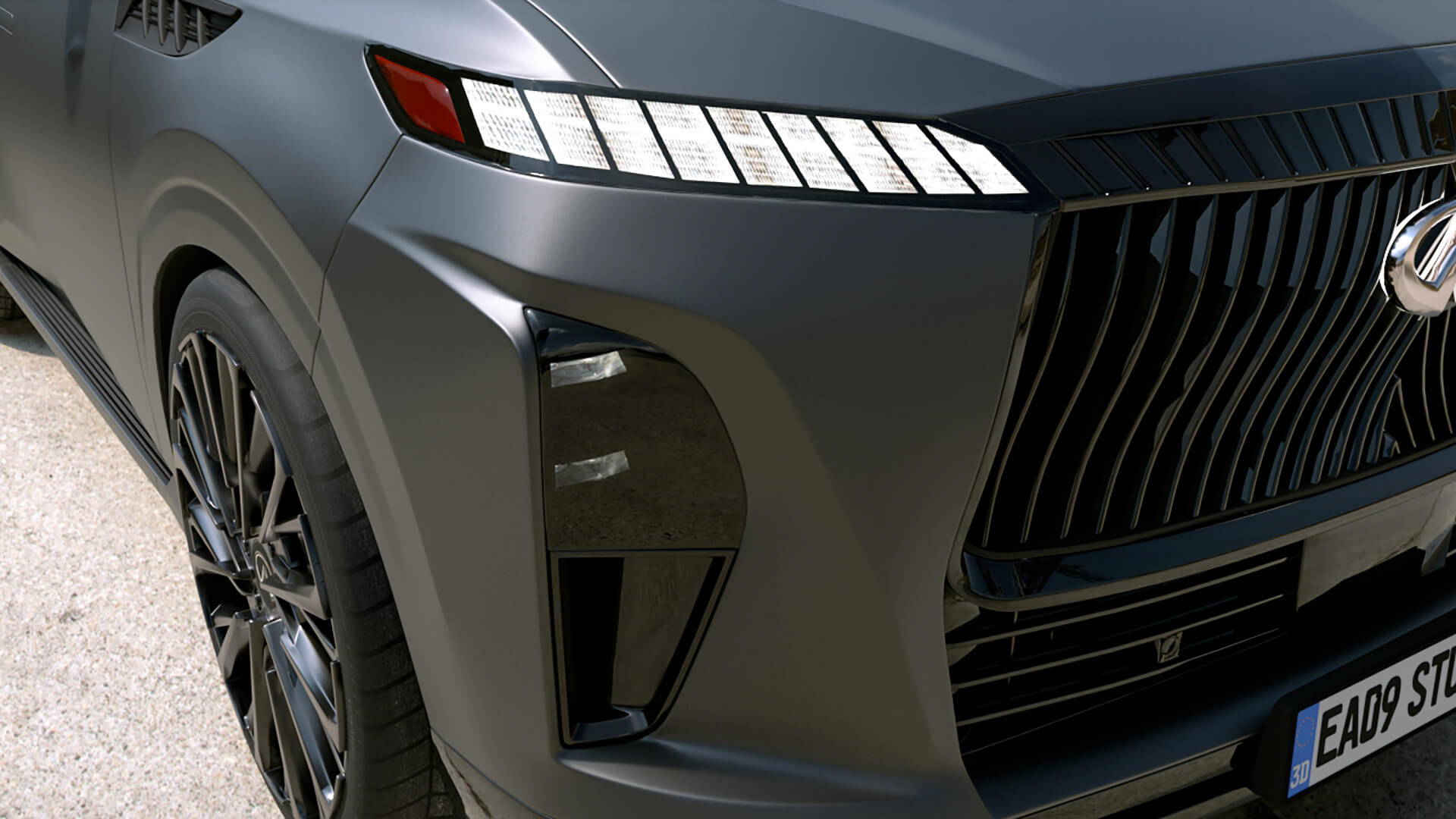 INFINITI QX80 AUTOGRAPH 2025 - 3D Model by EA09studio
