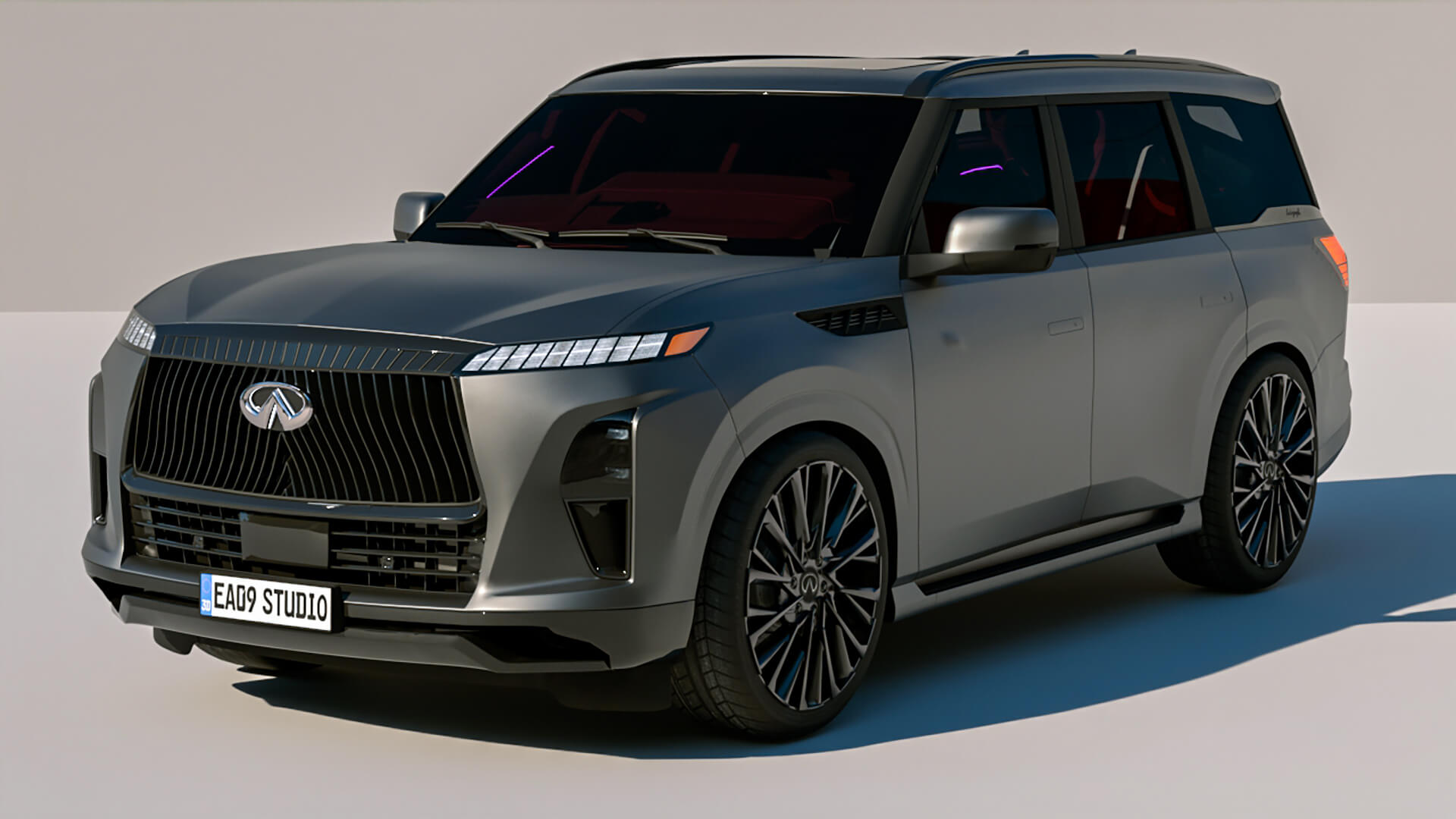INFINITI QX80 AUTOGRAPH 2025 - 3D Model by EA09studio
