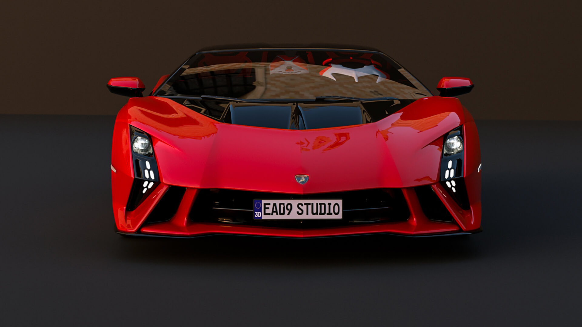 Lamborghini Invencible 2024 - 3D Model by EA09studio