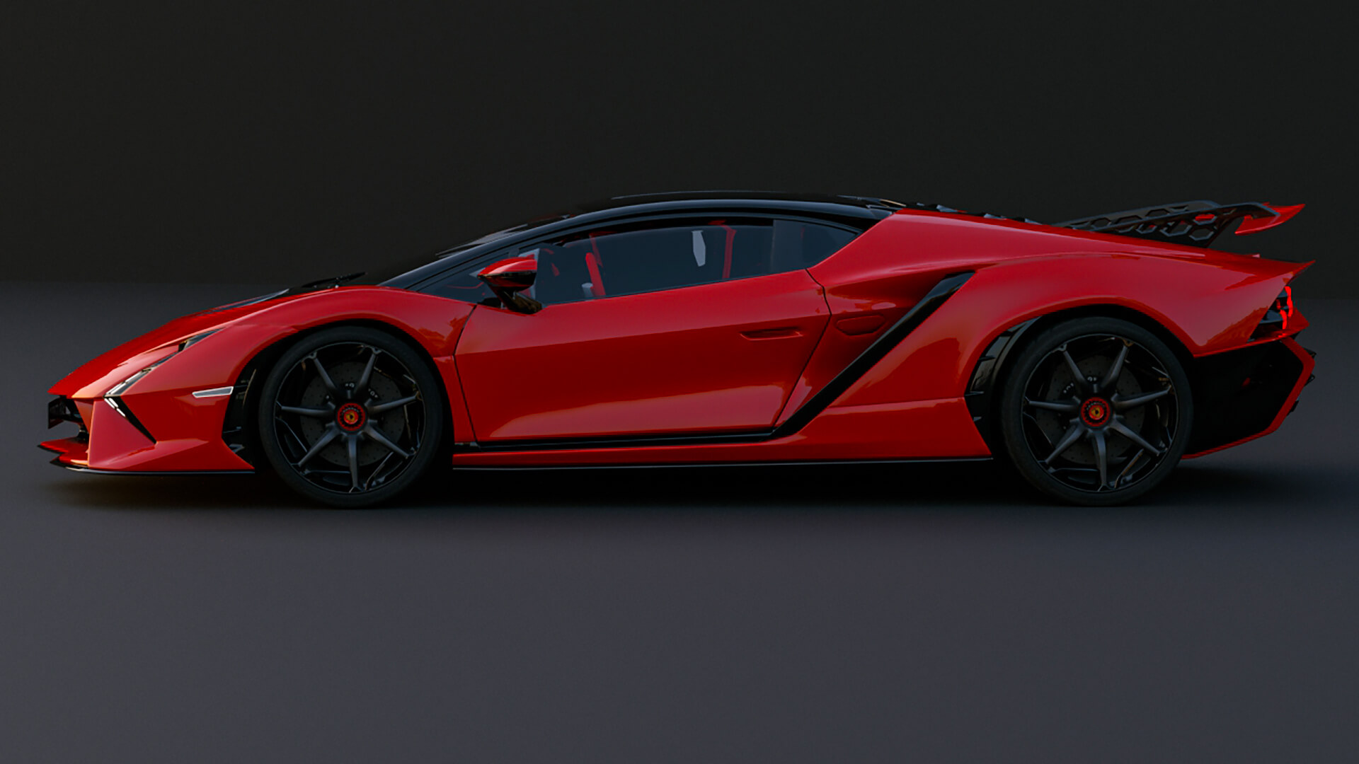 Lamborghini Invencible 2024 - 3D Model by EA09studio