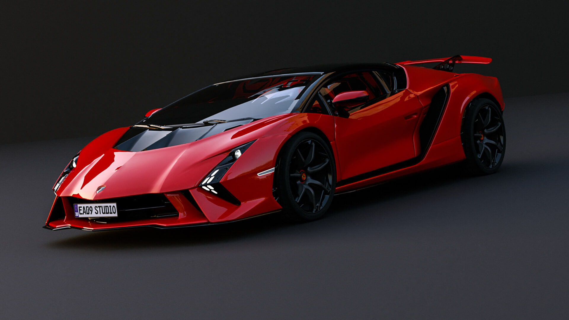 Lamborghini Invencible 2024 - 3D Model by EA09studio