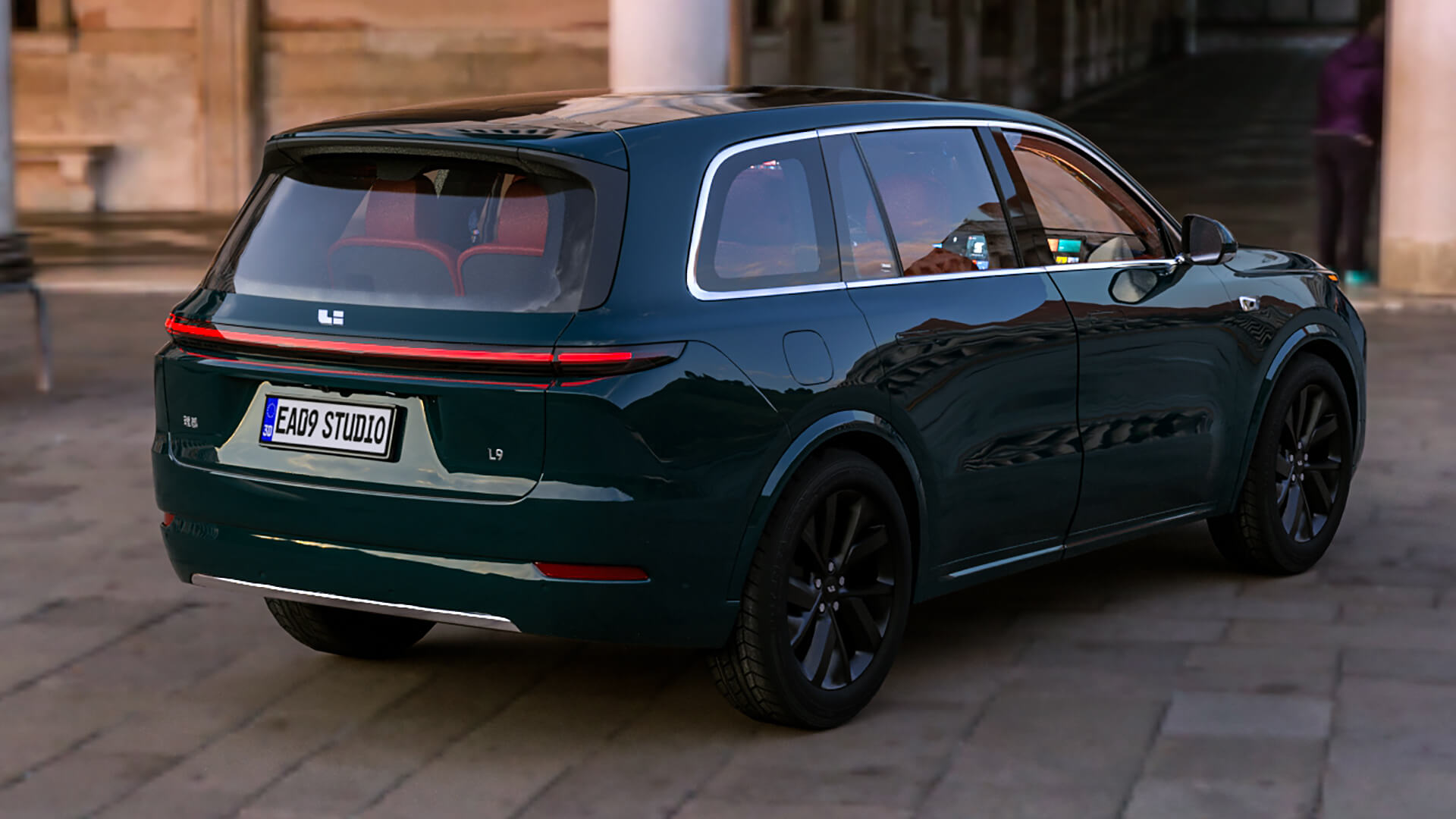 Lixiang L9 2024 - 3D Model by EA09studio