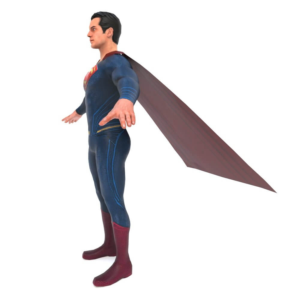 Man Of Steel Superman Flying Pose
