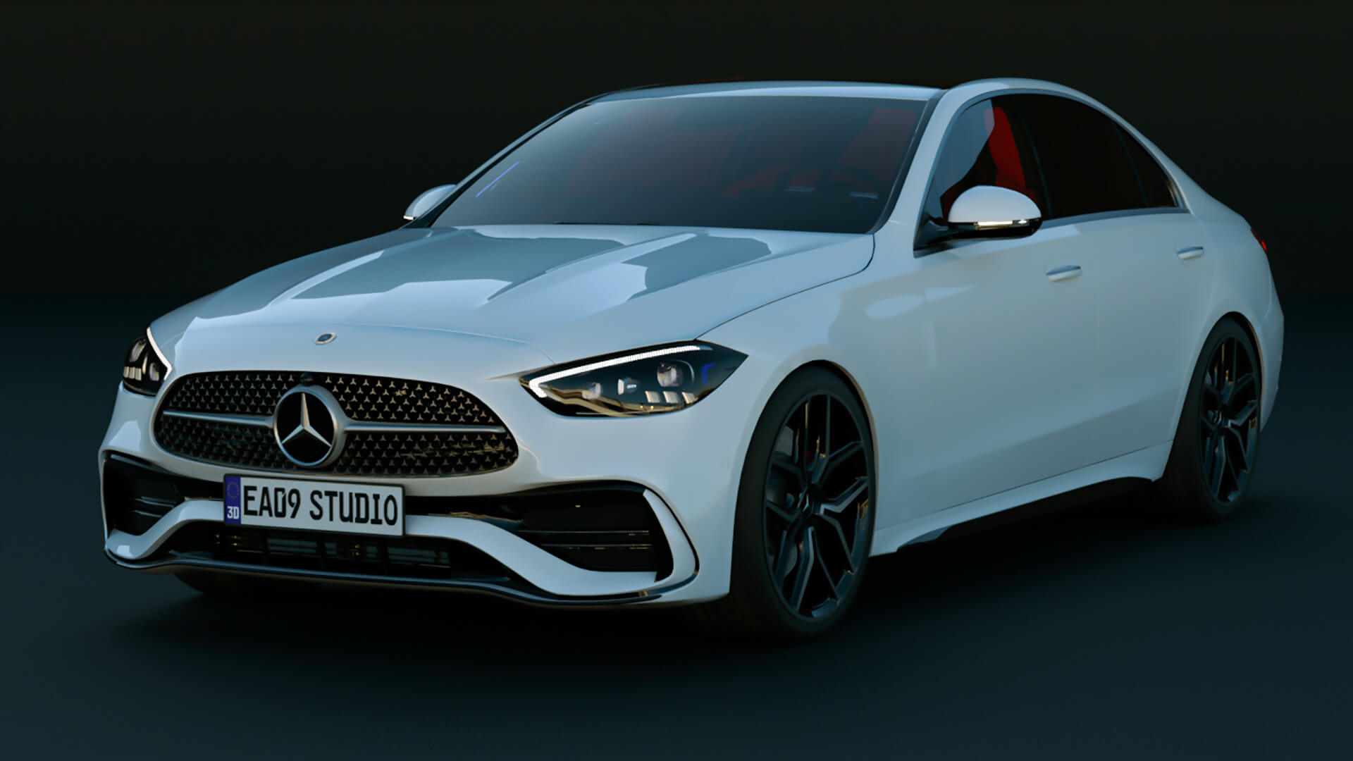 Mercedes-Benz C-Class W206 2024 3D Model by EA09studio