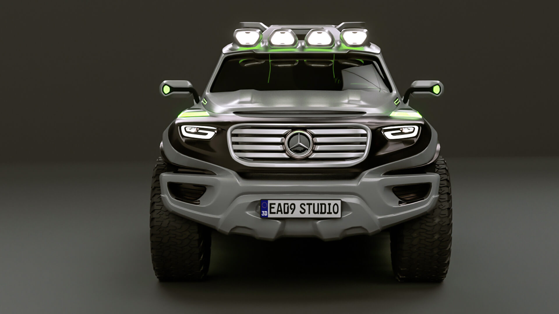 Mercedes-Benz Ener G Force 3D Model by EA09studio
