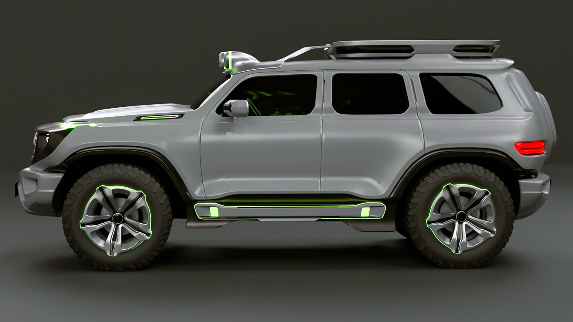 Mercedes-Benz Ener G Force 3D Model by EA09studio