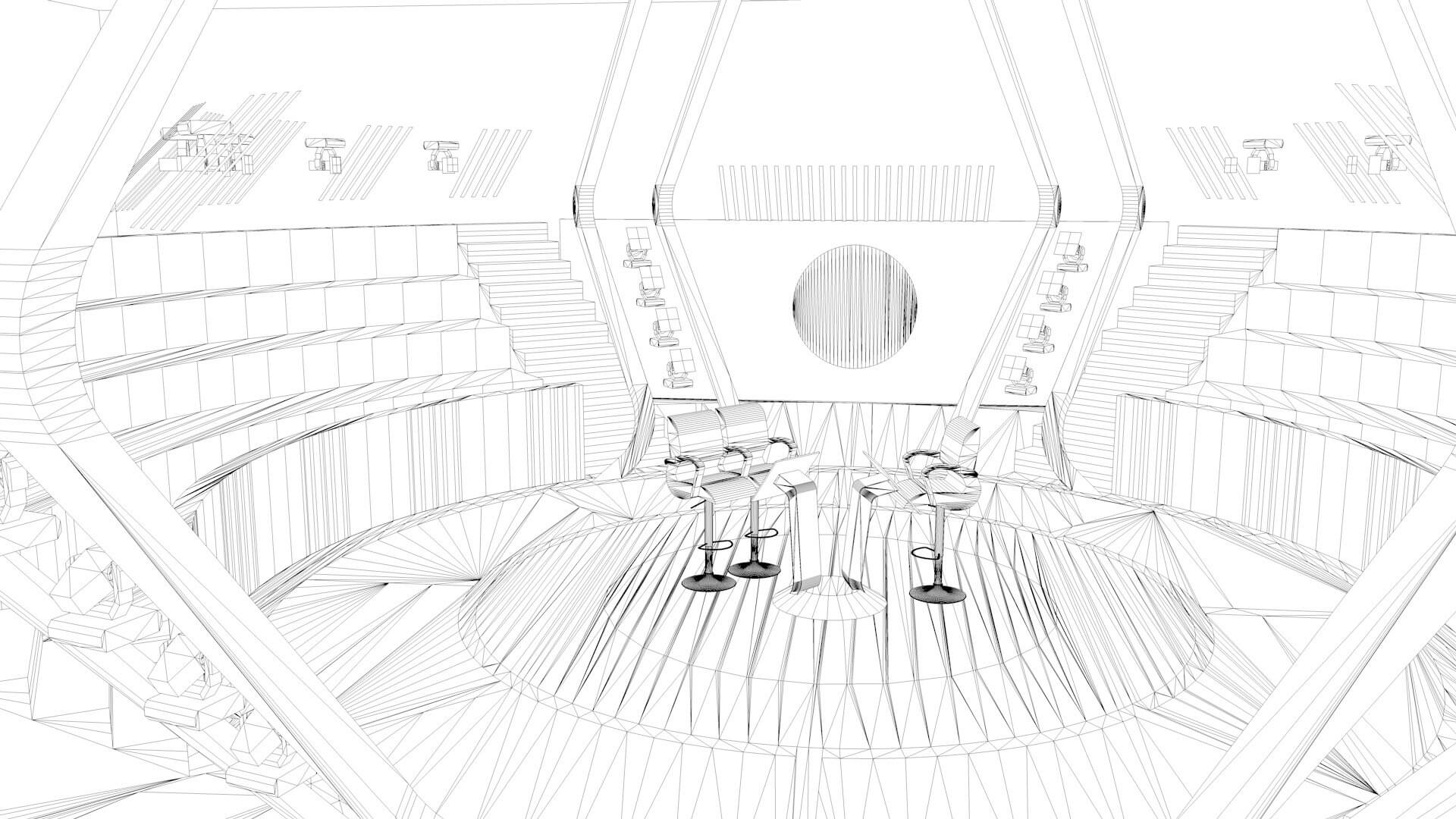 Millionaire TV Show - 3D Model by EA09studio