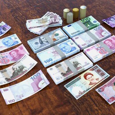 Multi Currency - 3D Model by EA09studio
