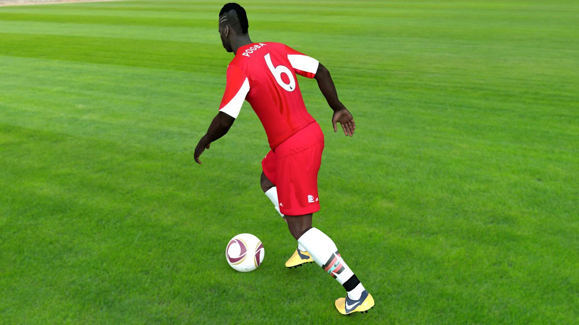 Paul Pogba Player Position - 3D Model by EA09studio