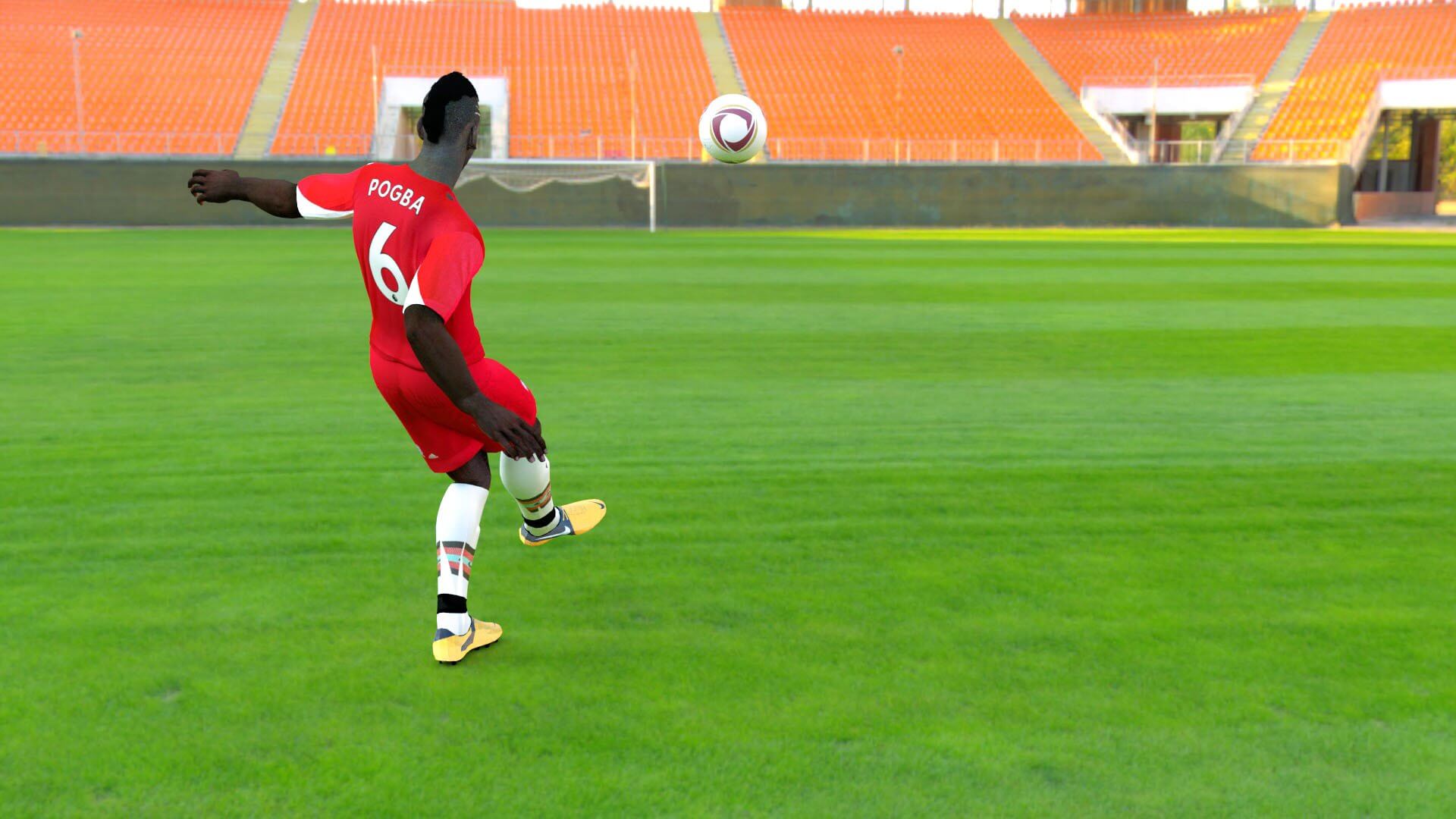 Paul Pogba Player Position - 3D Model by EA09studio