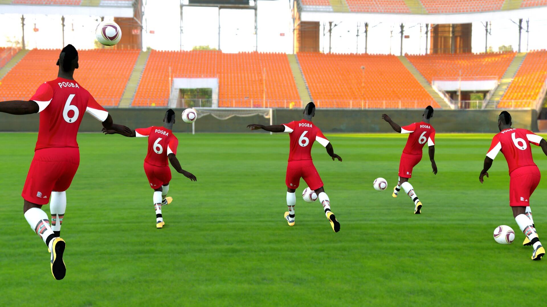 Paul Pogba Player Position - 3D Model by EA09studio