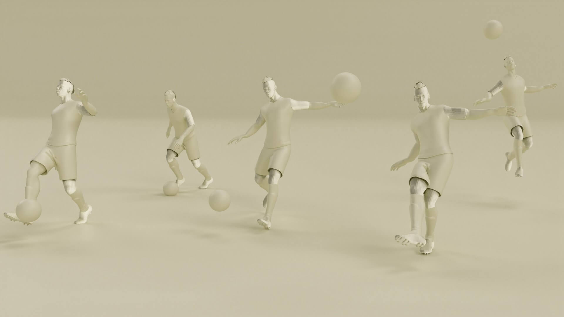 Paul Pogba Player Position - 3D Model by EA09studio