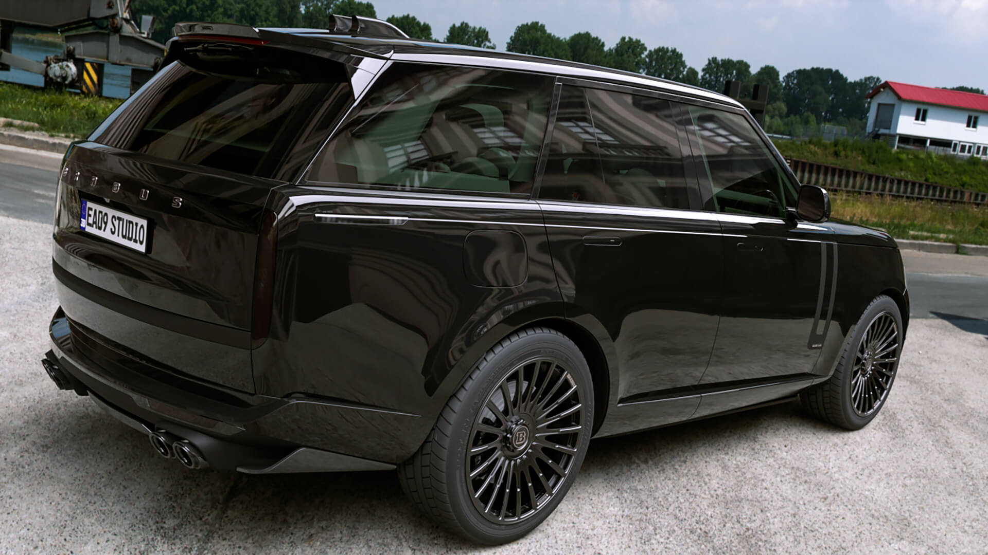 Range Rover Brabus 600 - 3D Model by EA09studio