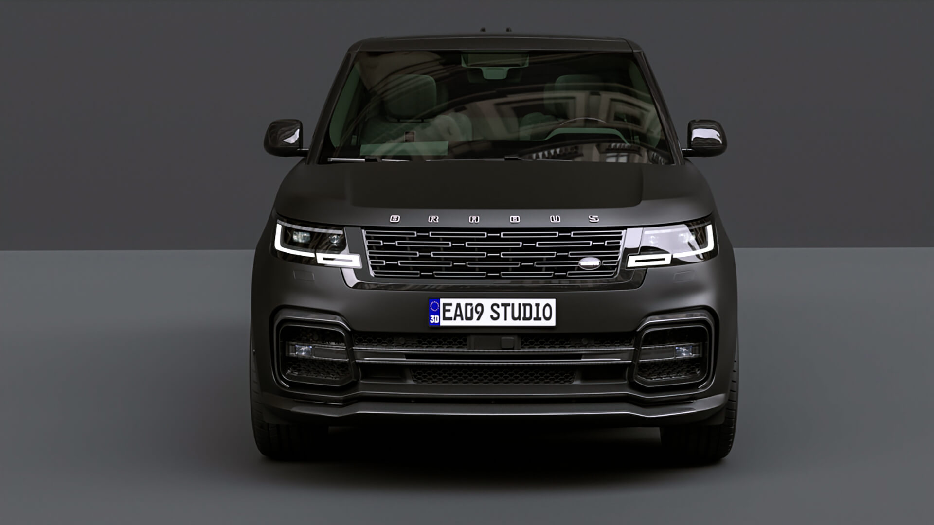Range Rover Brabus 600 - 3D Model by EA09studio