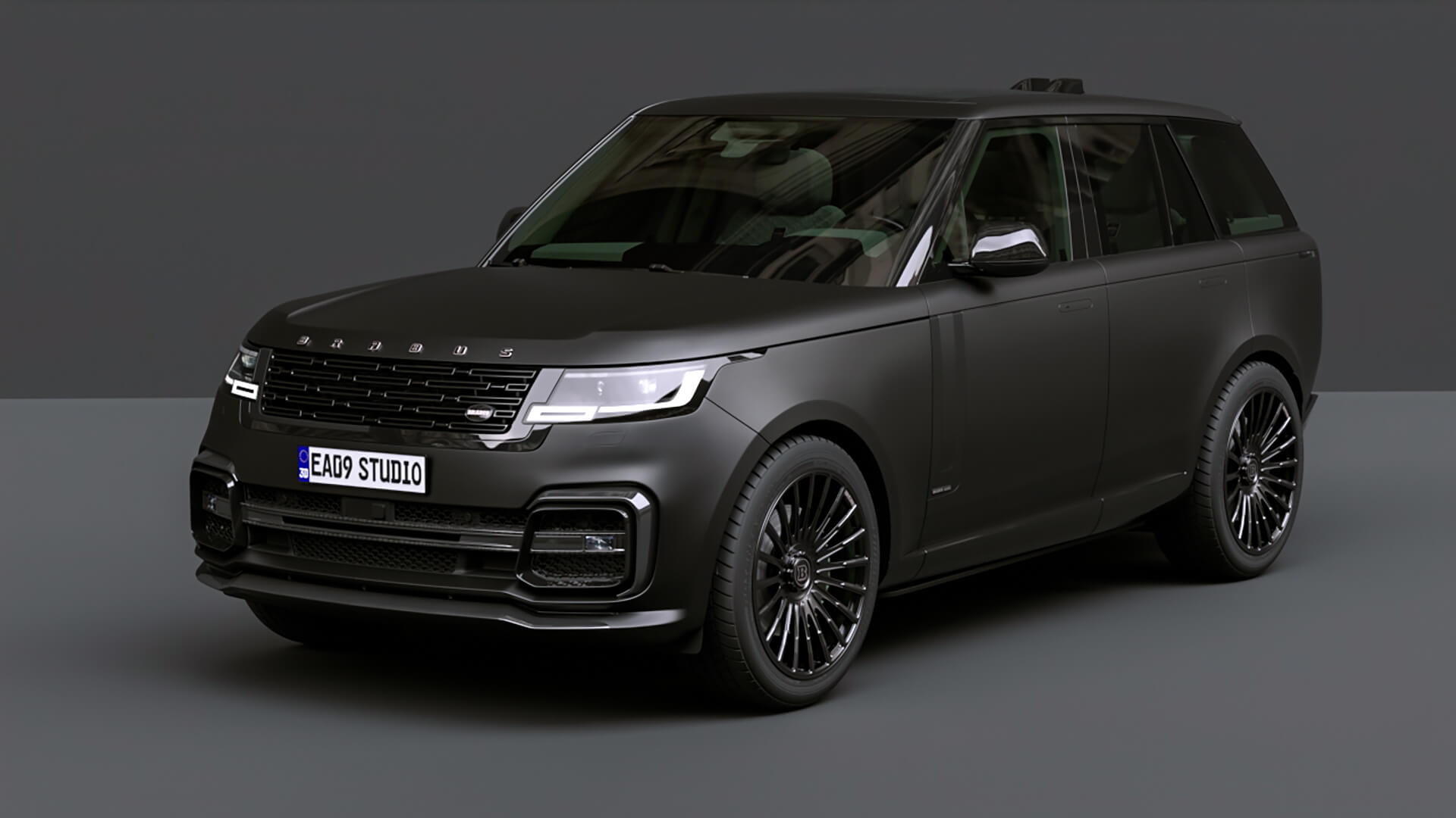 Range Rover Brabus 600 - 3D Model by EA09studio