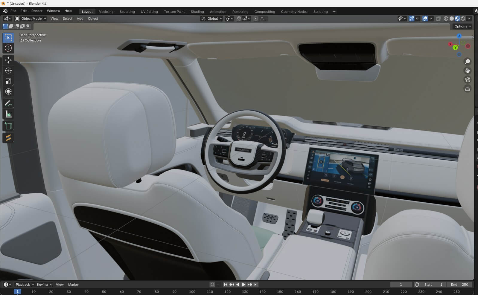 Range Rover Brabus 600 - 3D Model by EA09studio