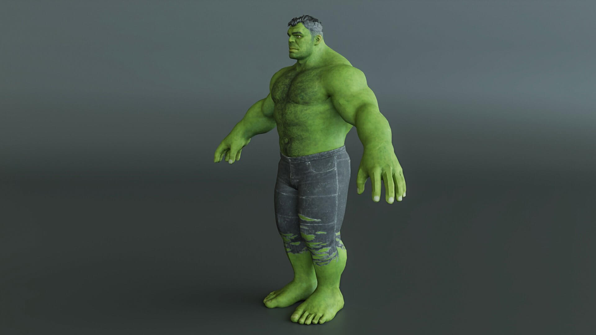 The Hulk - 3D Model by EA09studio
