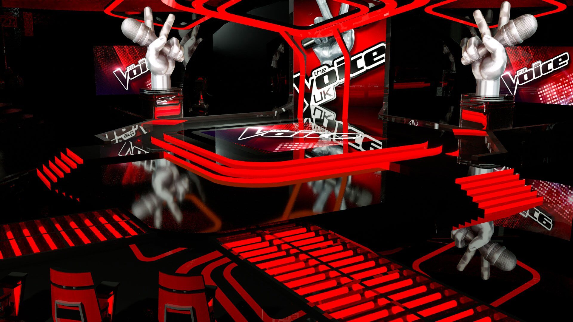 The Voice Studio - 3D Model by EA09studio