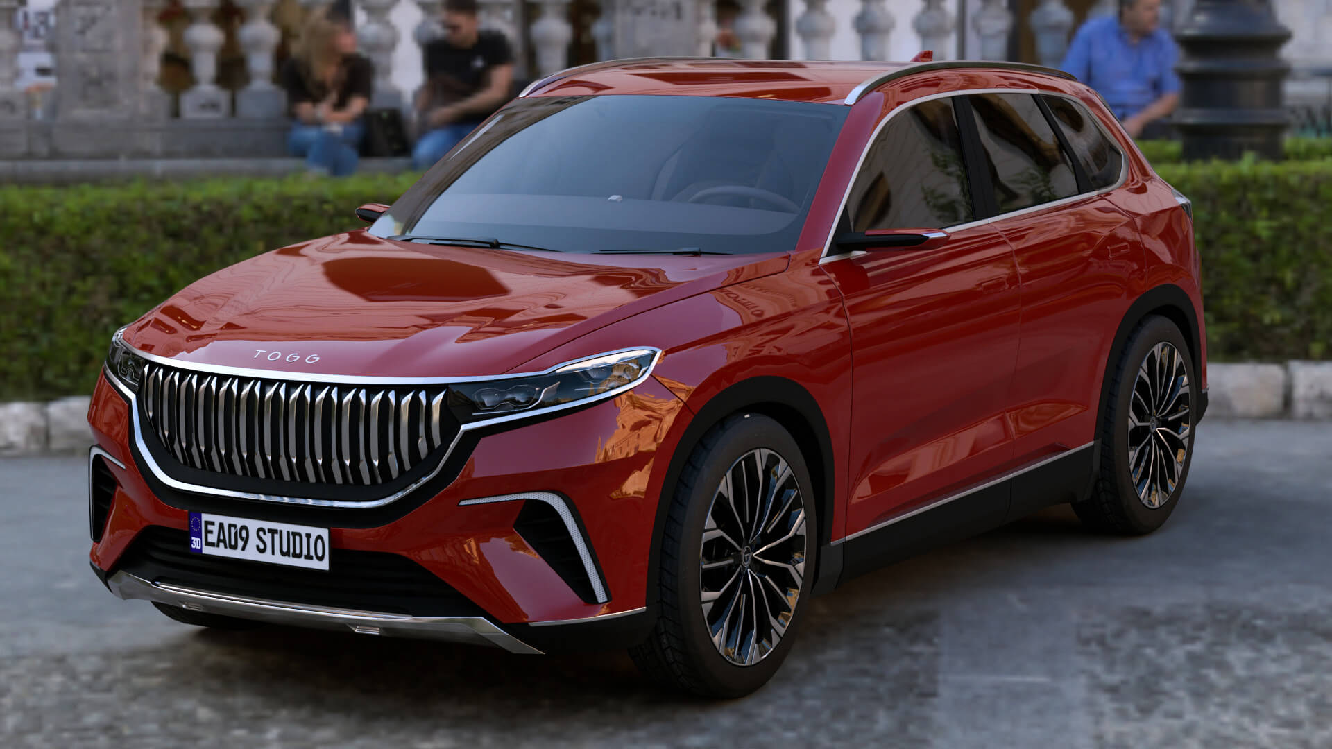 Togg T10X 2025 Update Version - 3D Model by EA09studio