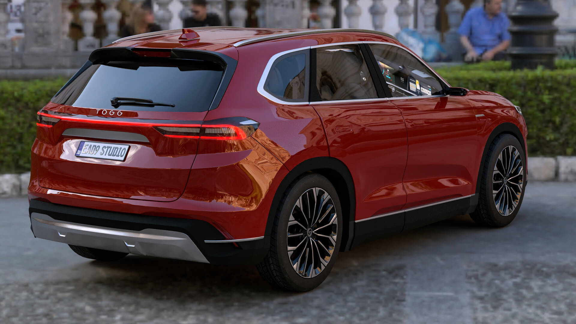 Togg T10X 2025 Update Version - 3D Model by EA09studio