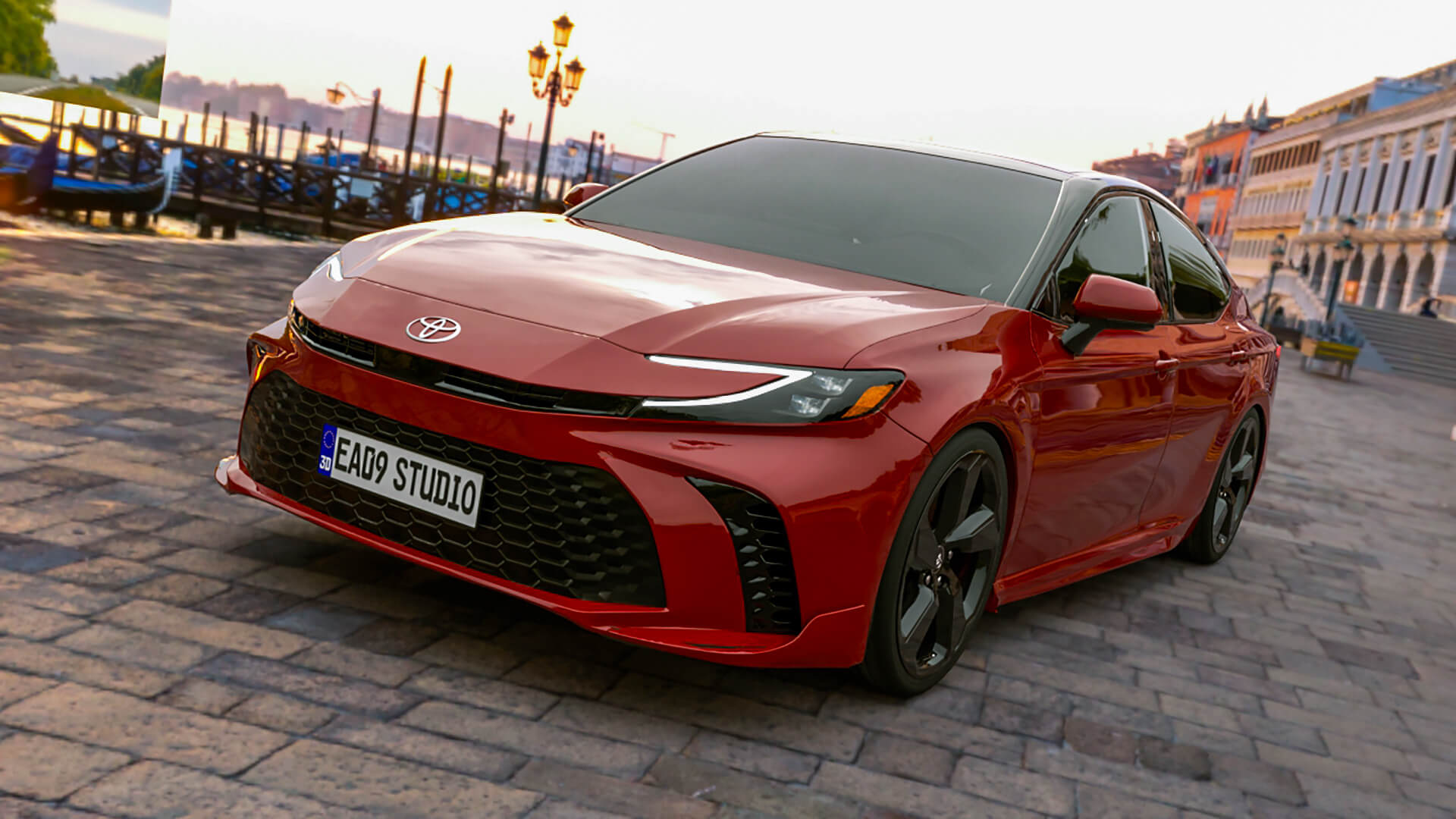 Toyota Camry 2025 - 3D Model by EA09studio