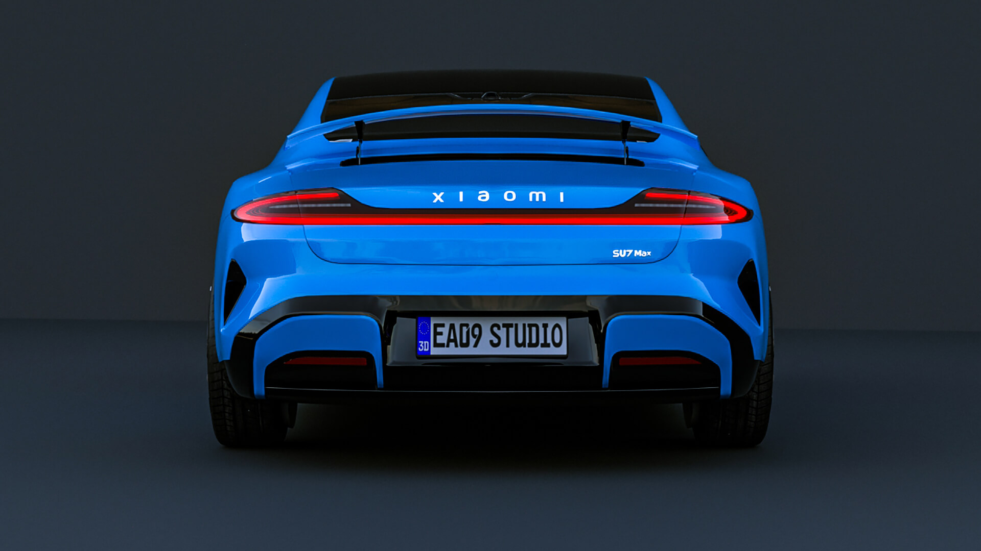 2024 Xiaomi SU7 Max - 3D Model by EA09studio