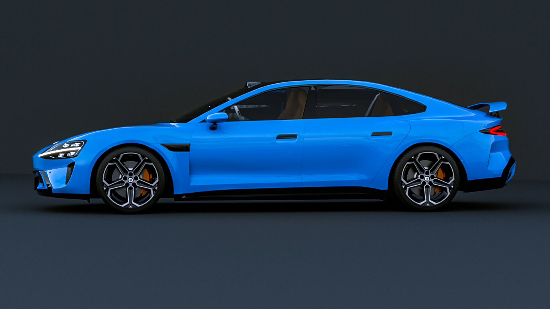 2024 Xiaomi SU7 Max - 3D Model by EA09studio