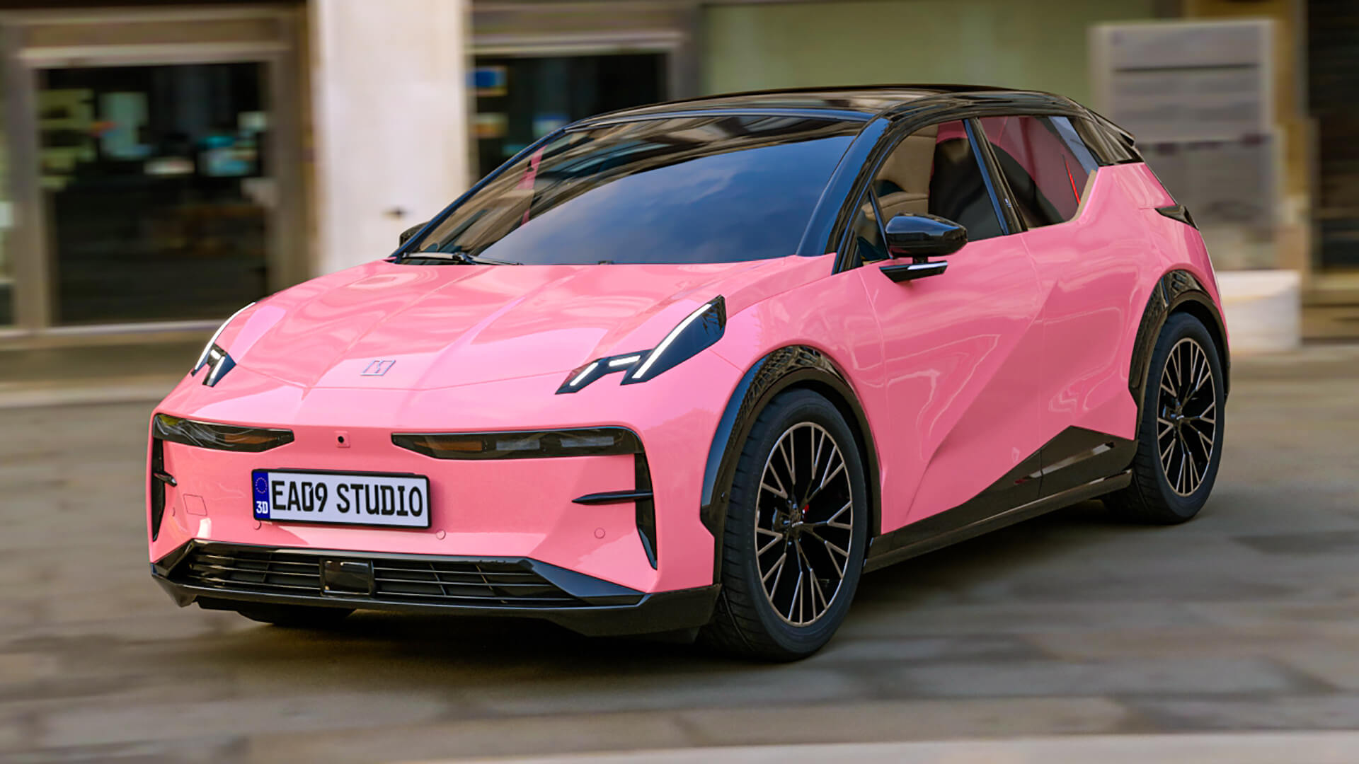 Zeekr X 2023 - 3D Model by EA09studio