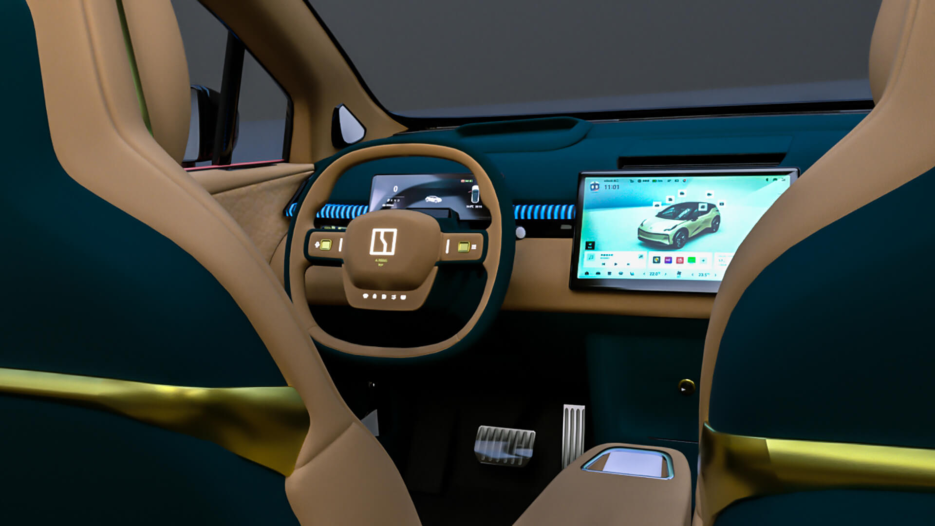 Zeekr X 2023 - 3D Model by EA09studio