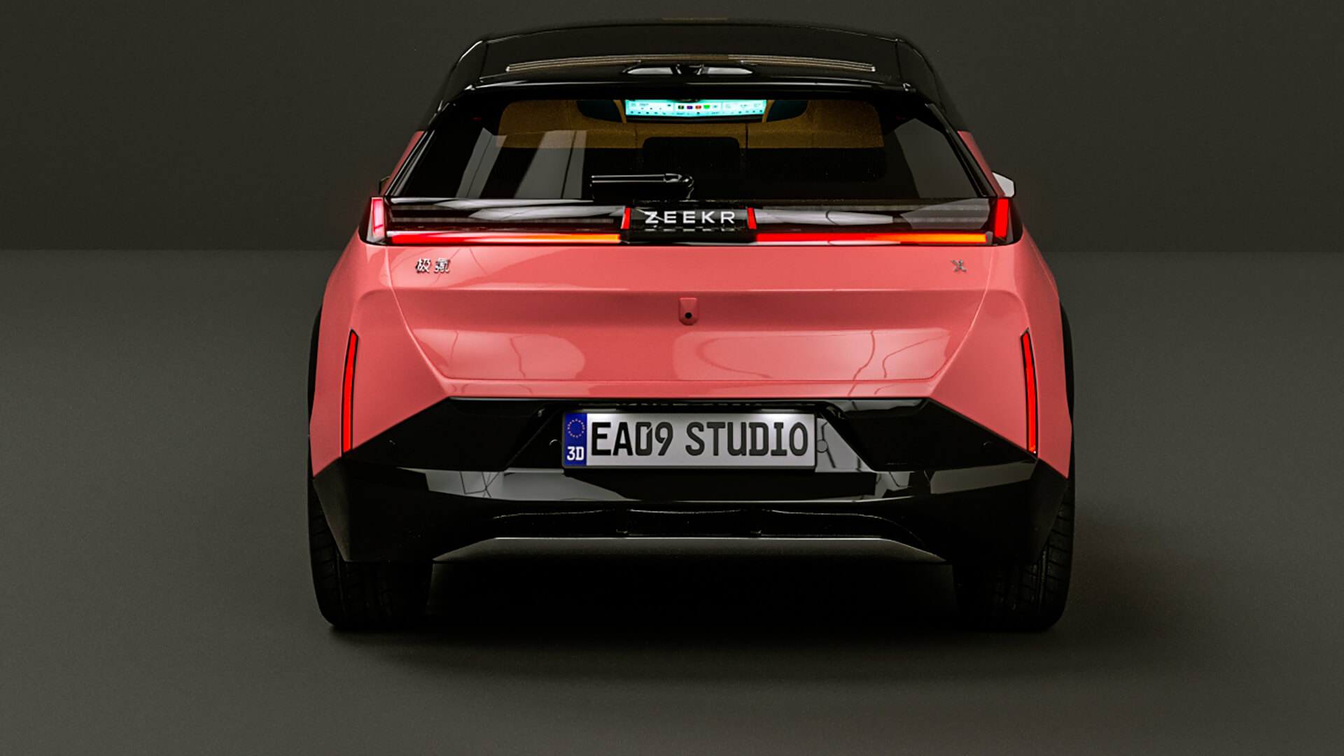 Zeekr X 2023 - 3D Model by EA09studio