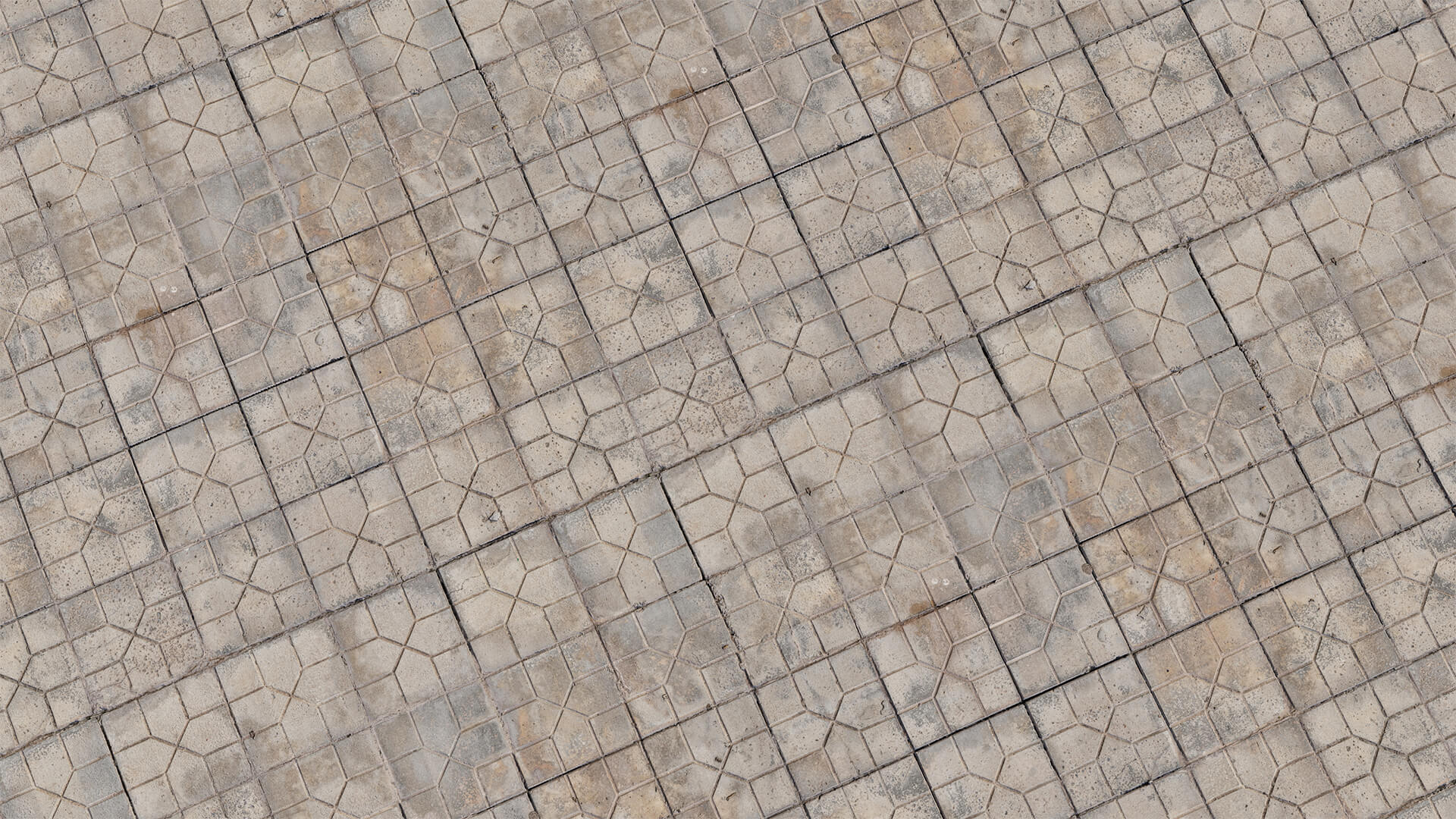 Dirty Tile Floor PBR Texture by Eagle Soft