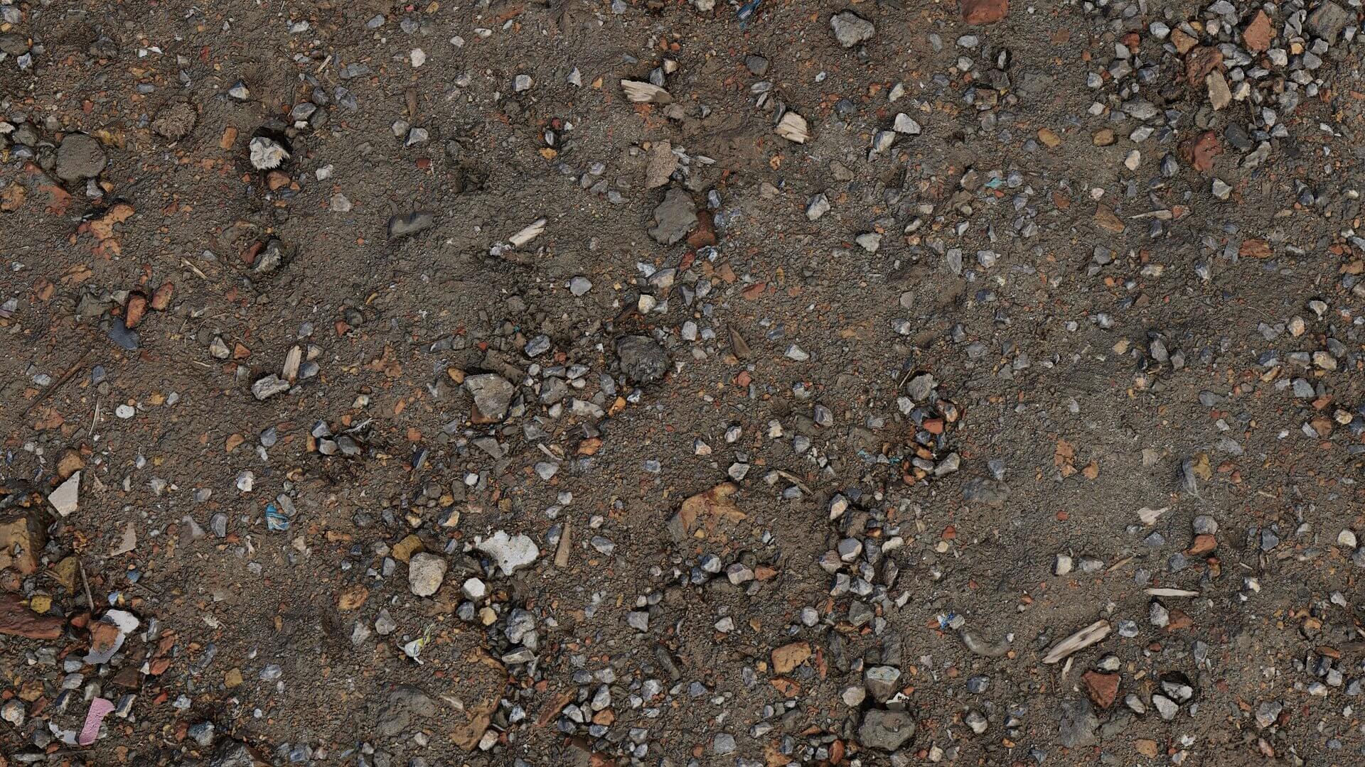 Construction Debris PBR Texture by Eagle Soft