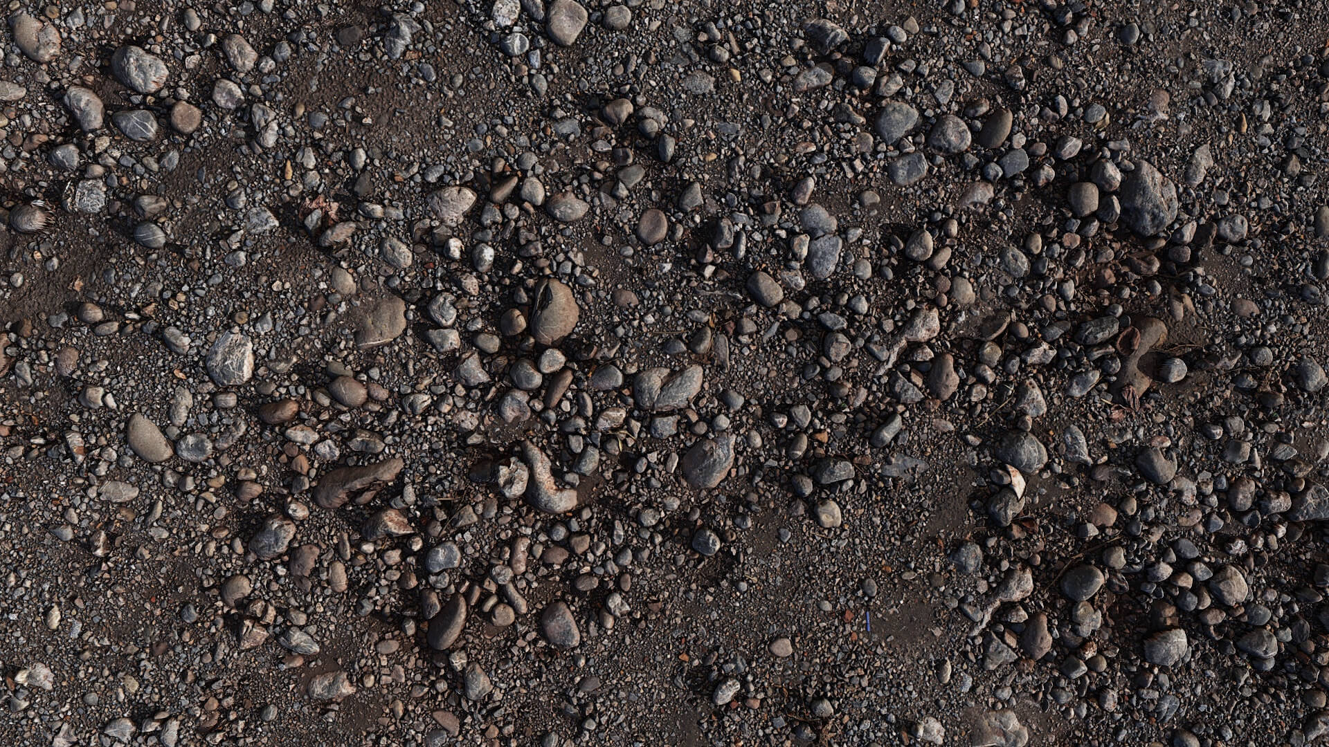 Ground Terrain Gravel and Pebble Stone Texture by Eagle Soft
