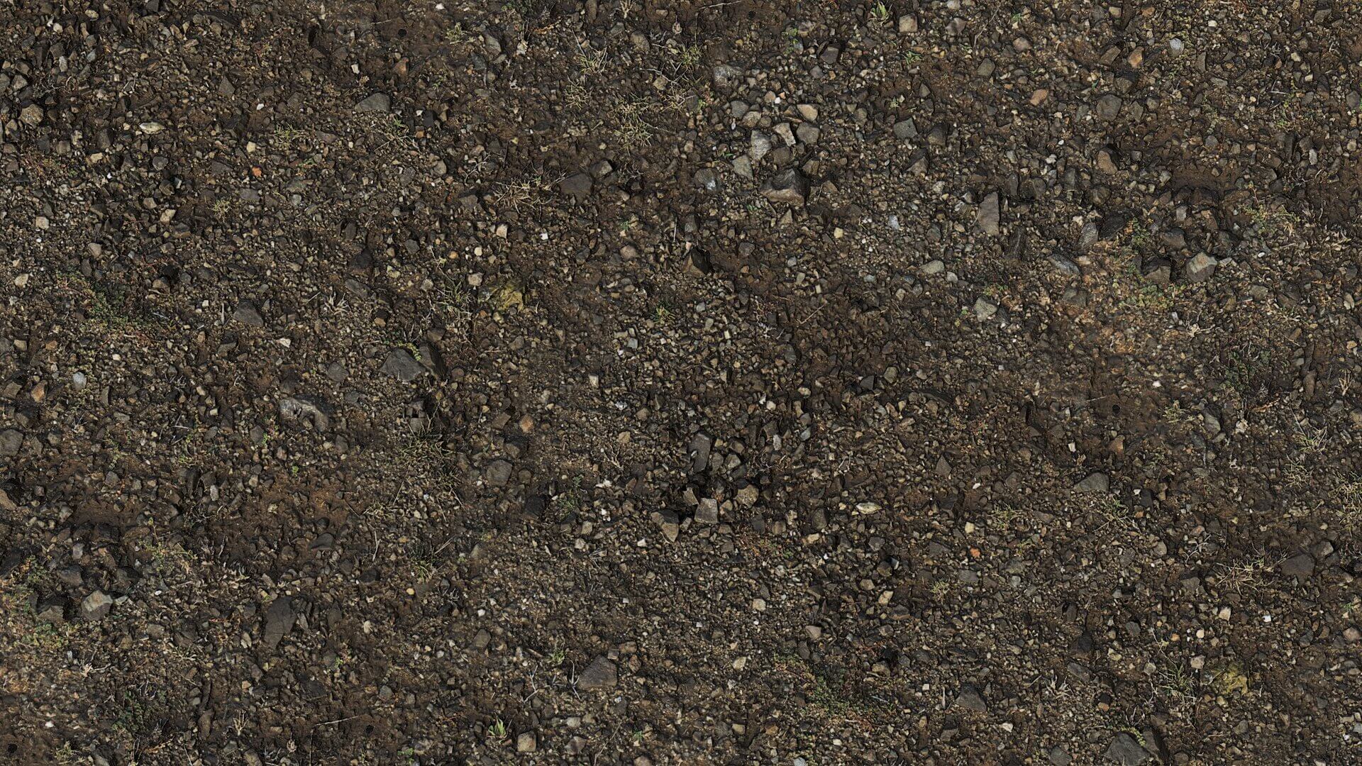 Ground Terrain Gravel PBR Texture by Eagle Soft