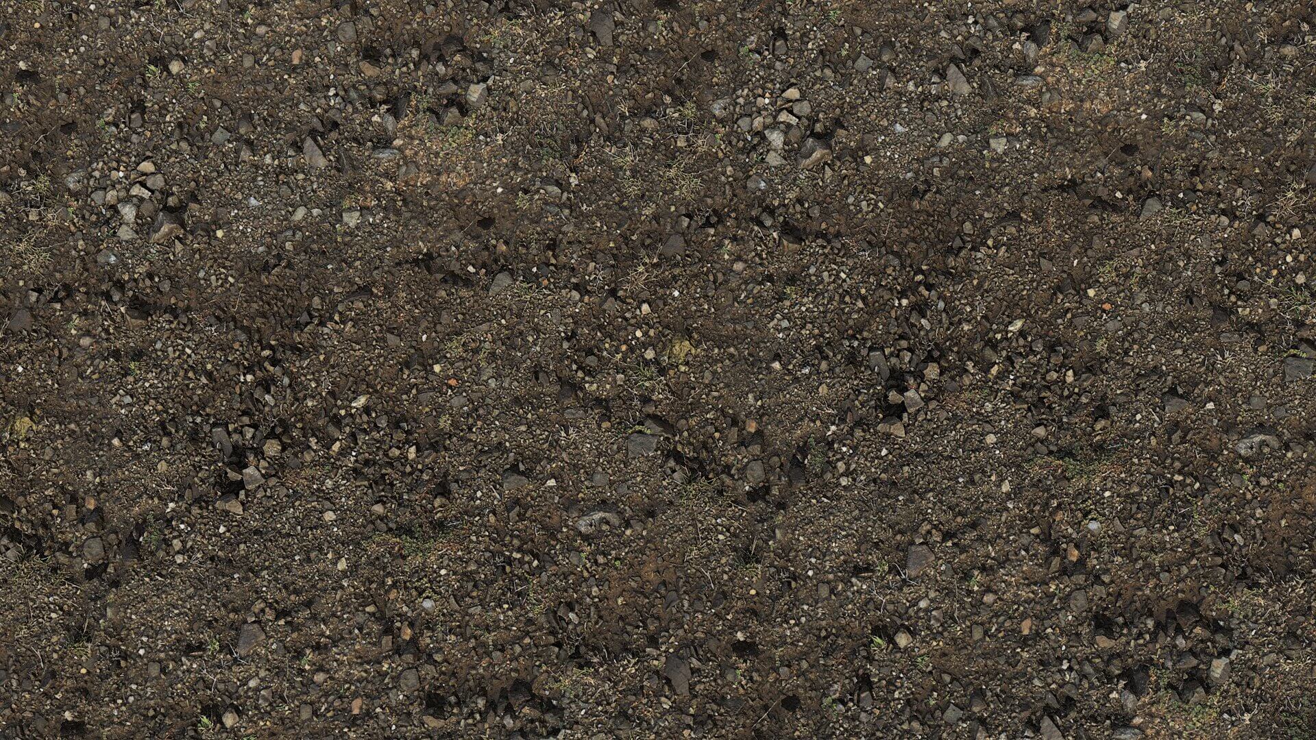 Ground Terrain Gravel PBR Texture by Eagle Soft