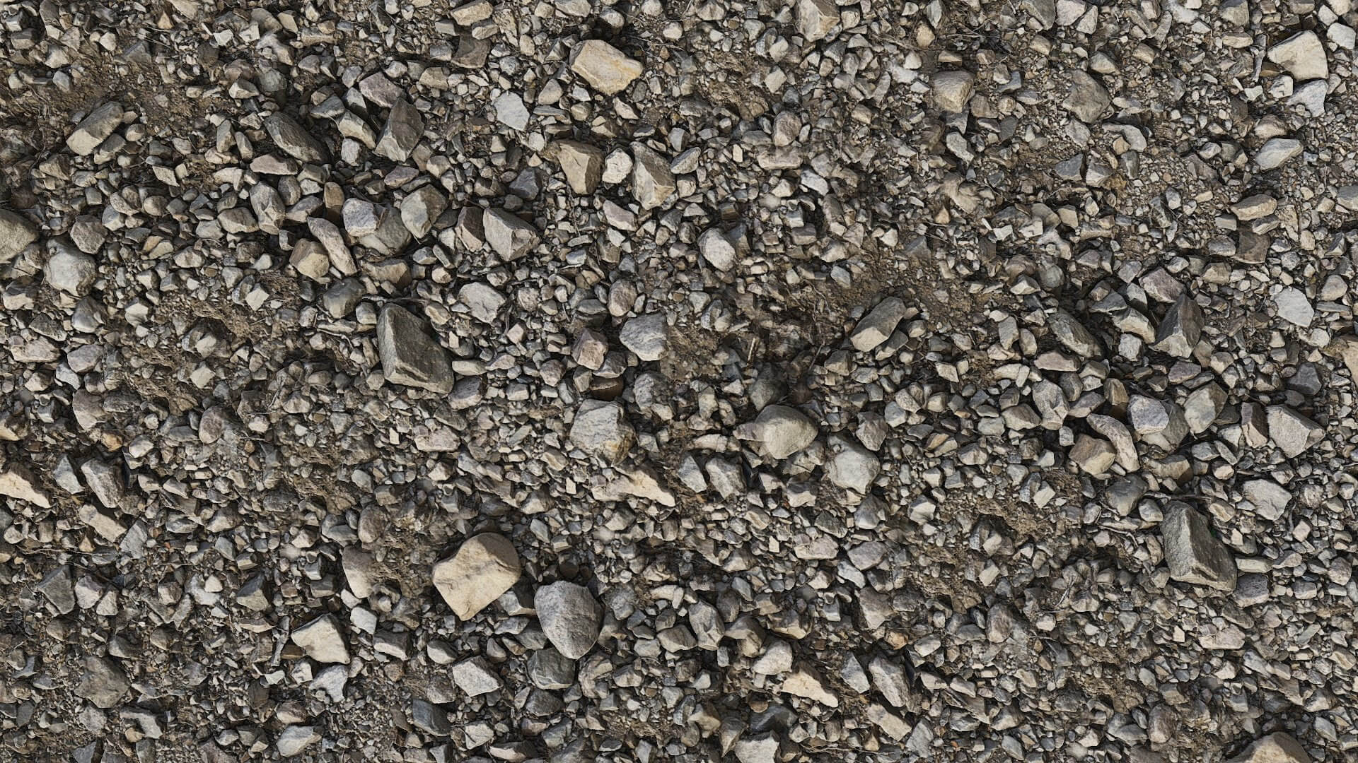 Gravel PBR Texture by Eagle Soft