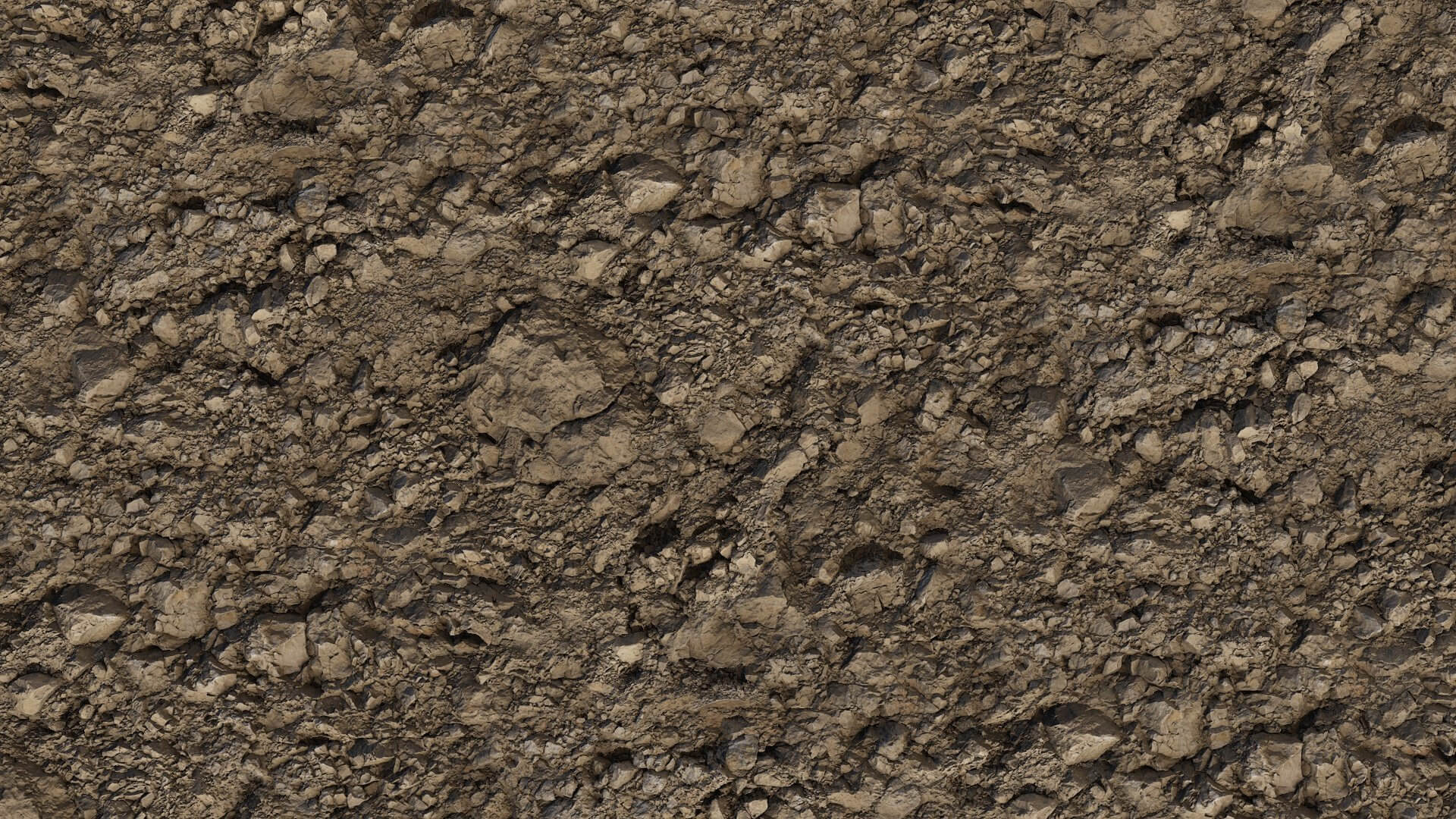 Mountain Rock Cliff PBR Texture by Eagle Soft