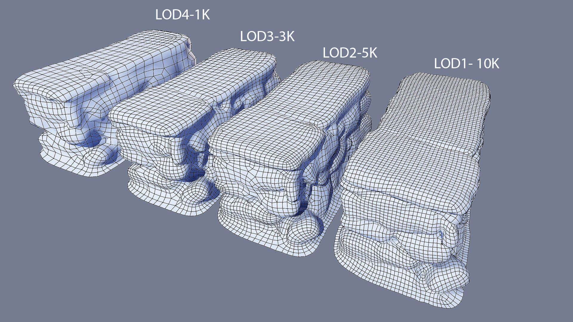 Ultra Realistic Stone Bench - 3D Model by Eagle Soft